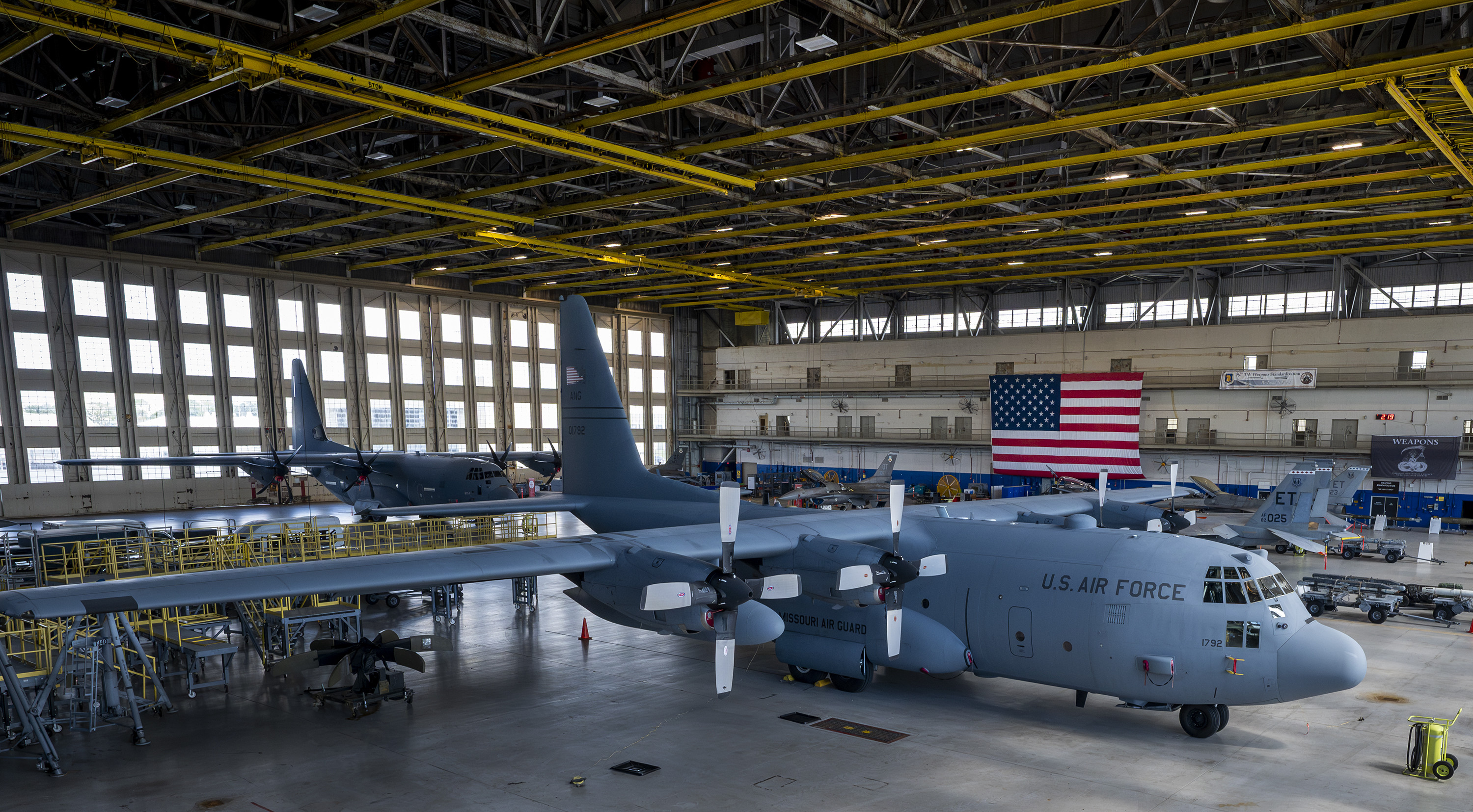 Safe & secured: Eglin aircraft tucked away to avoid Helene > Eglin Air ...