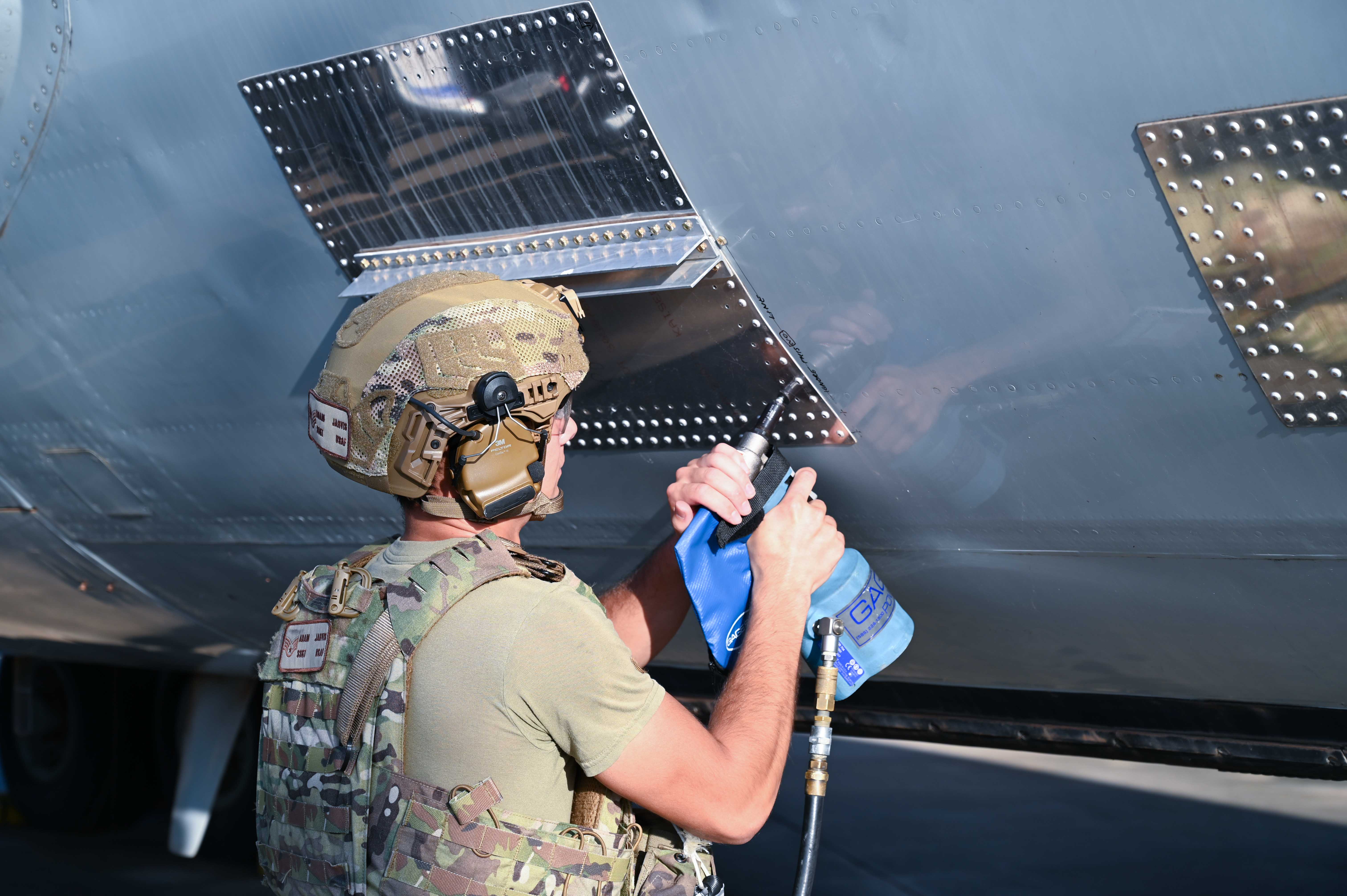Aircraft battle damage repair team enables sustainment