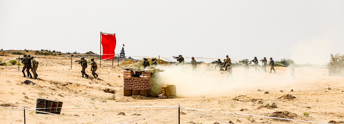 Live fire exercise conducted in Thar Desert