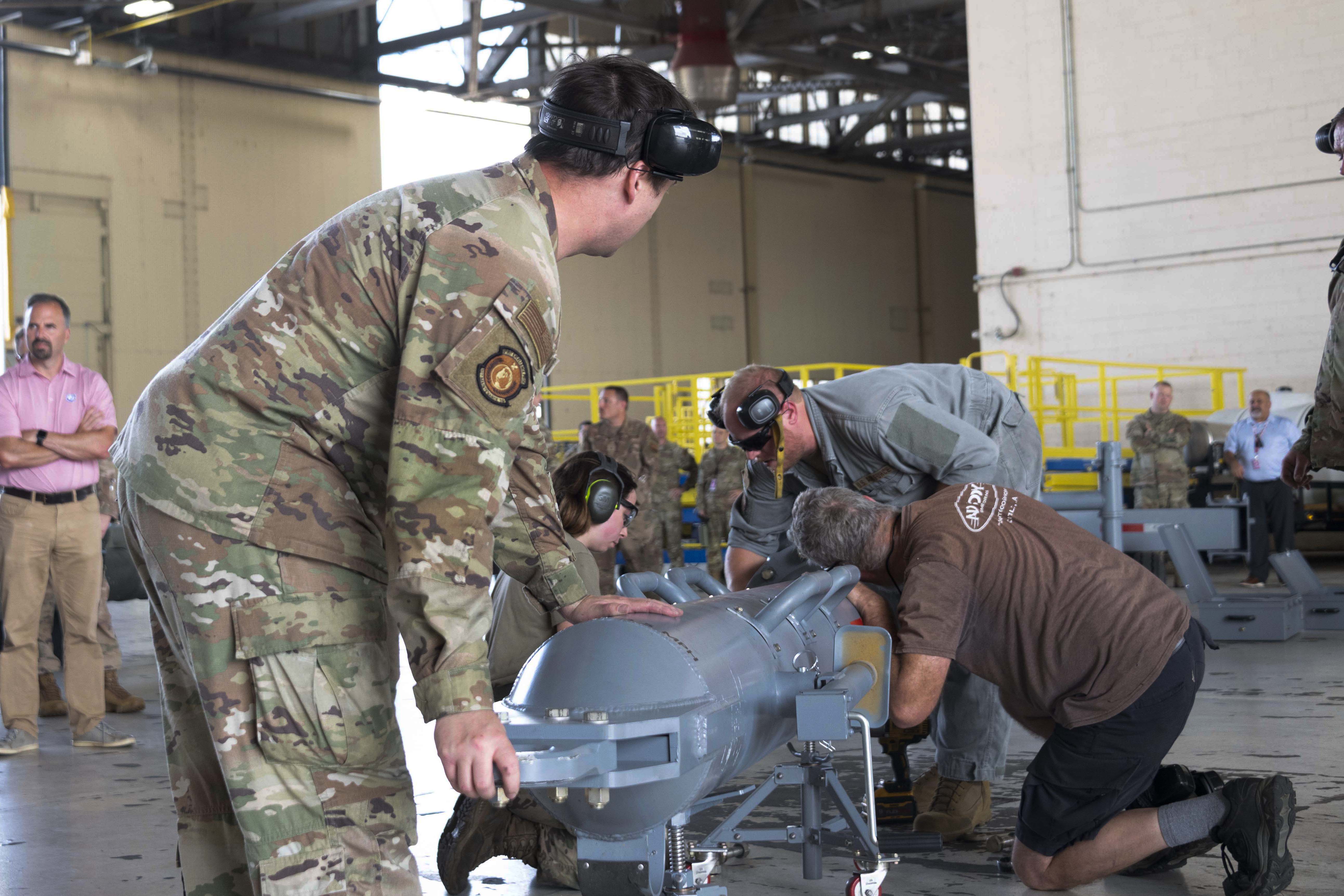 AFGSC tests new B-52 Stratofortress towbar prototype > Barksdale Air ...
