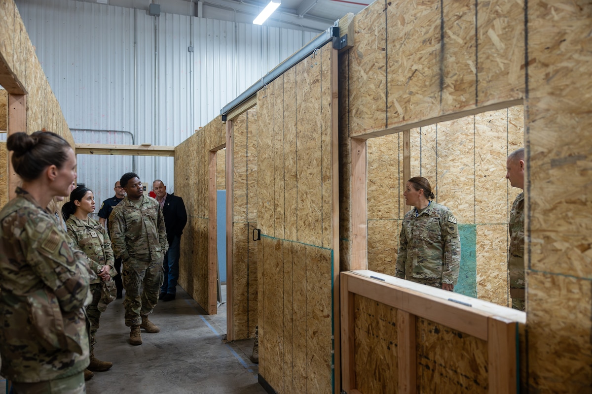 Training shoot house opens for elite new Tinker AFB emergency response ...