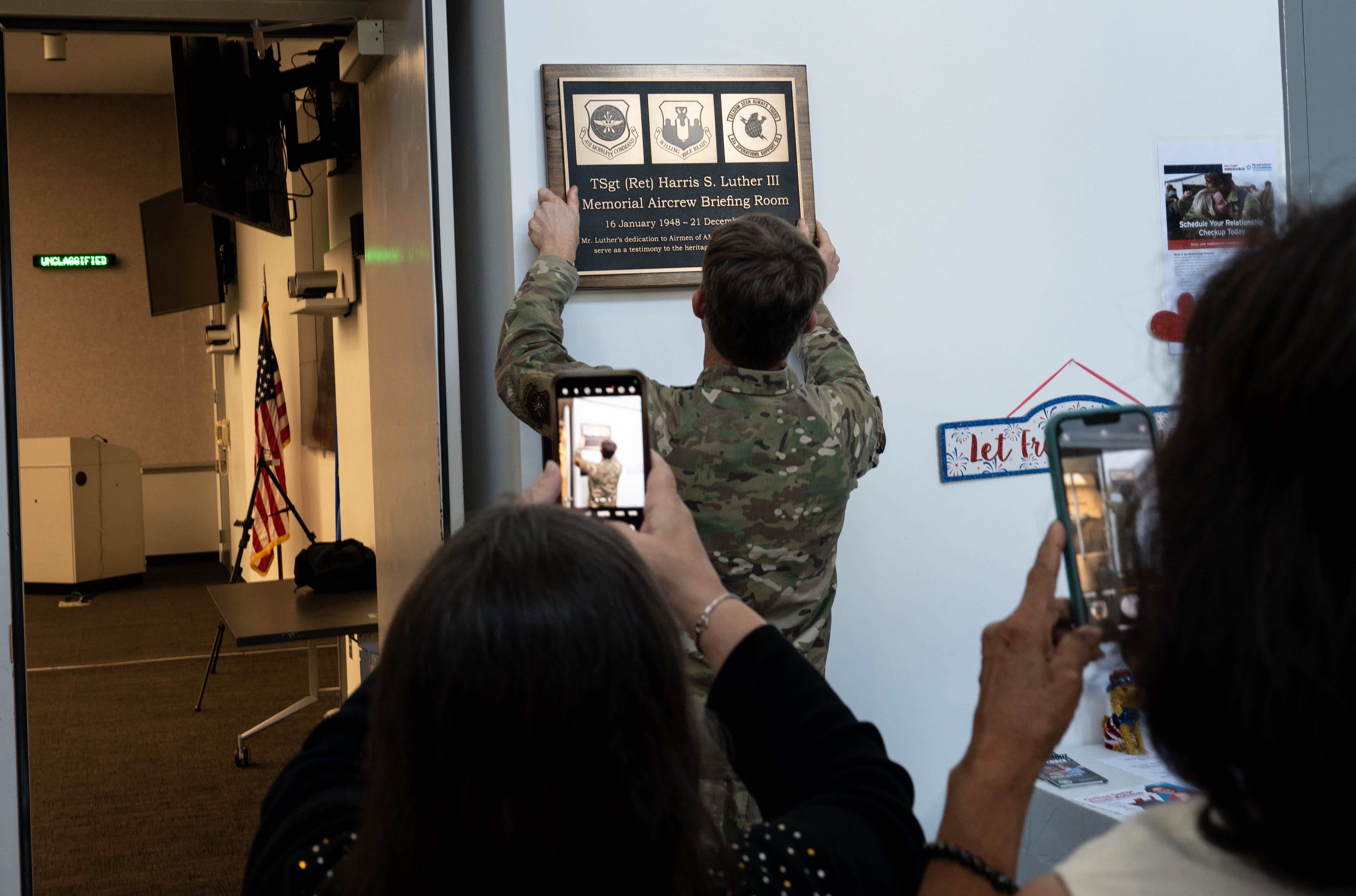 Pope AAF Aircrew Briefing Room Named After Deceased Airman > 505th ...