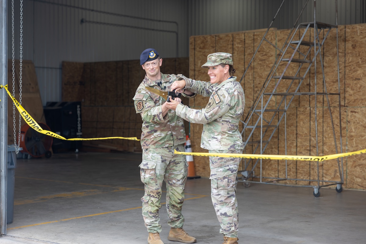 Training shoot house opens for elite new Tinker AFB emergency response ...