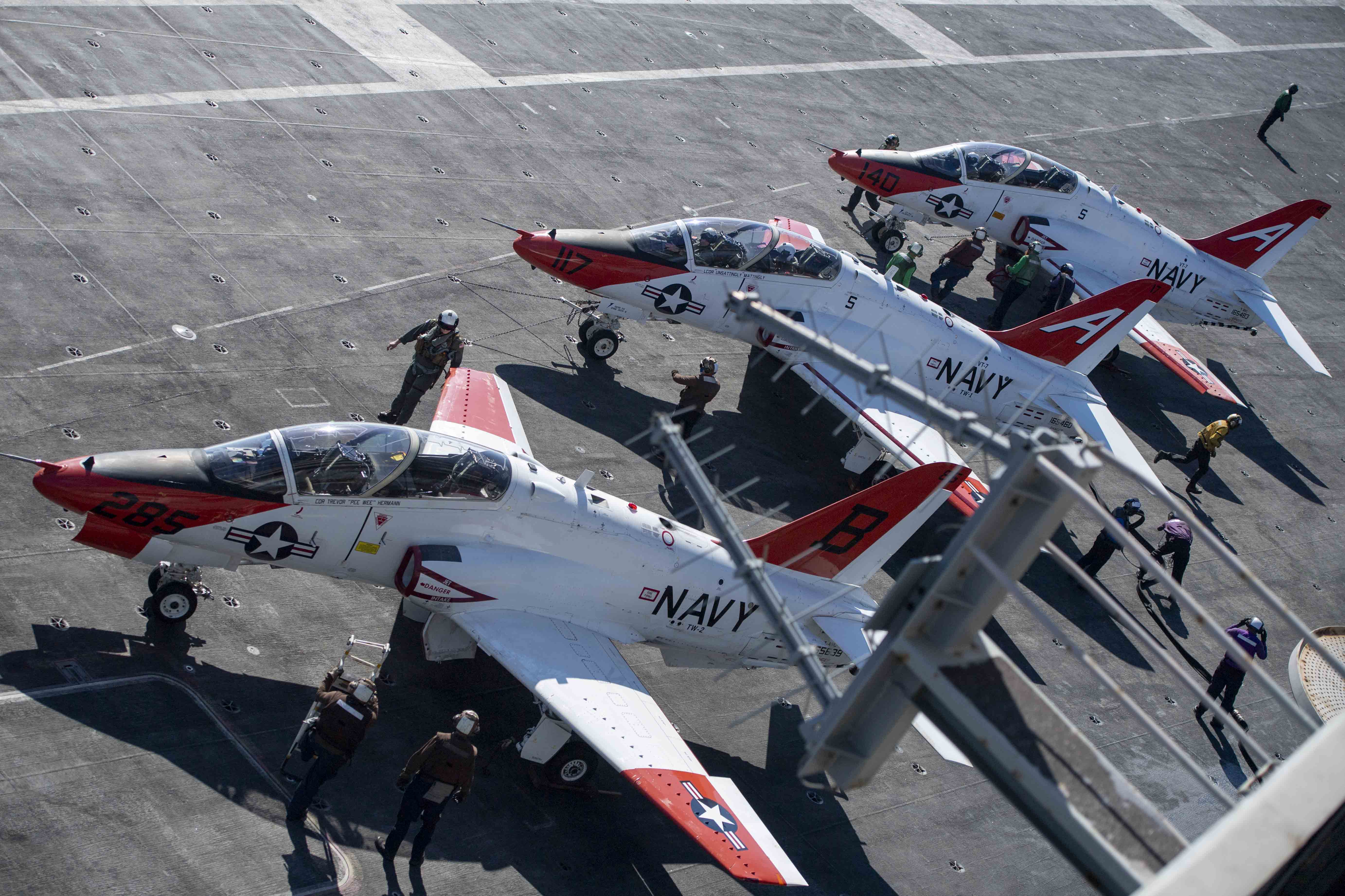 VT Aviators Complete Carrier Qualifications Aboard IKE > Naval Aviation ...