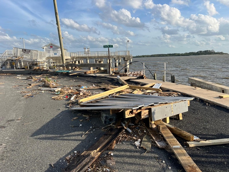 Hurrican Helene Storm Damage