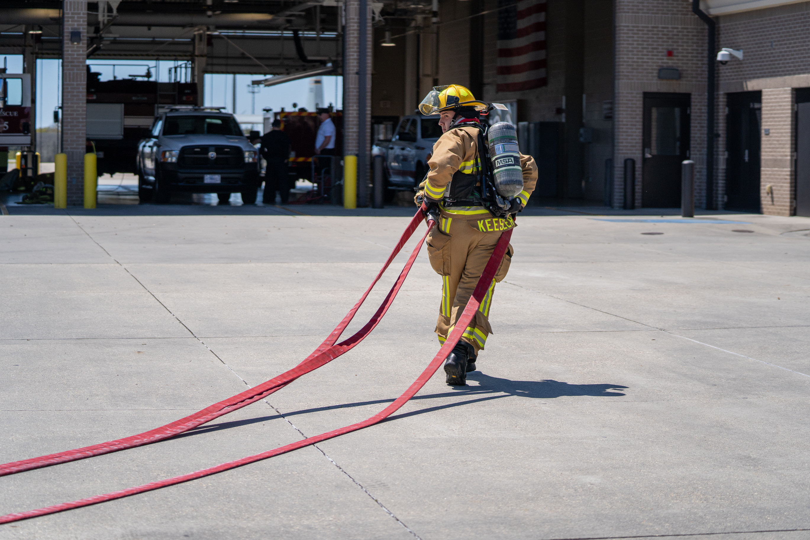 Keesler Fire Dept conducts fire drill > Keesler Air Force Base ...