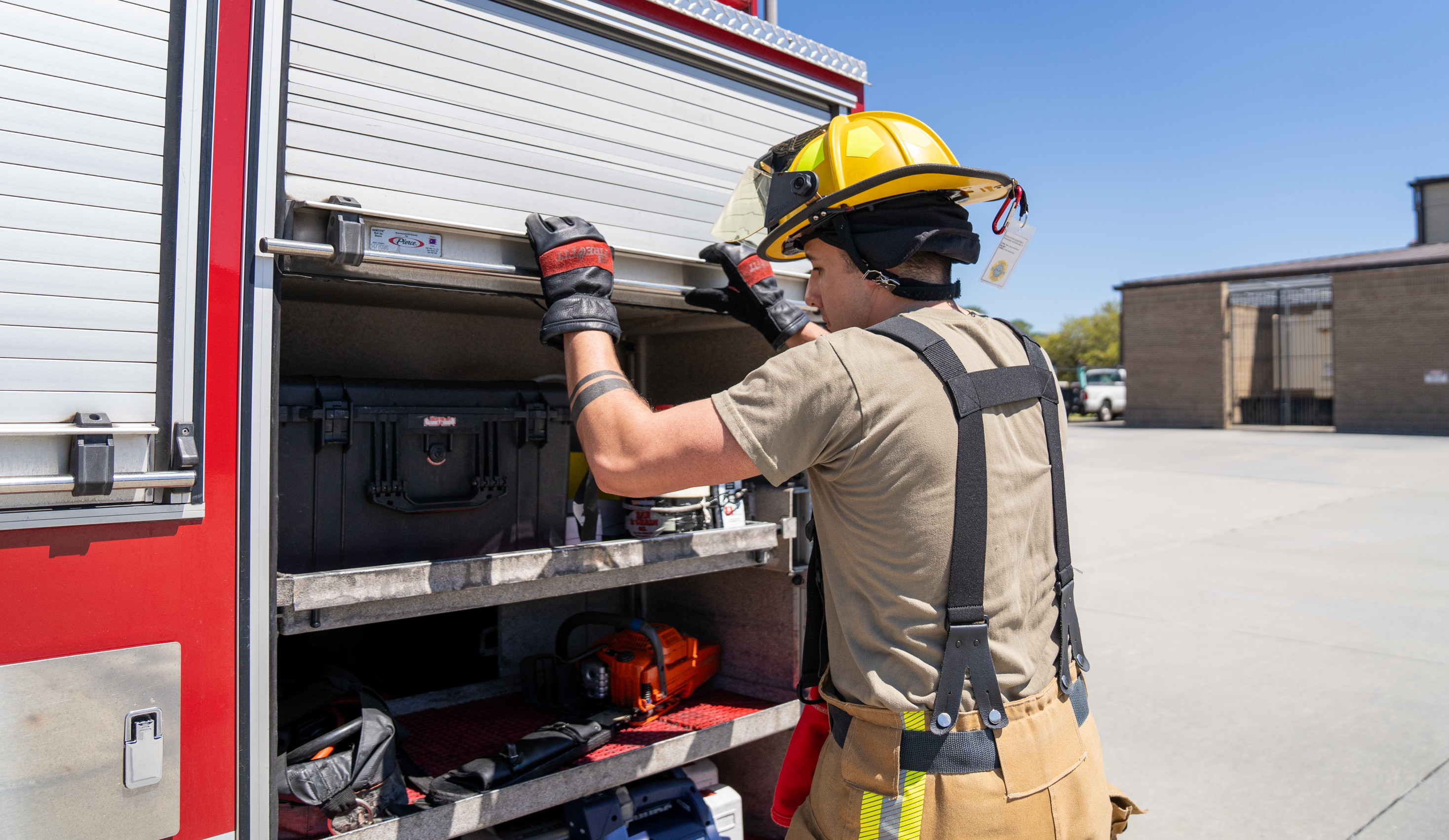 Keesler Fire Dept conducts fire drill > Keesler Air Force Base ...