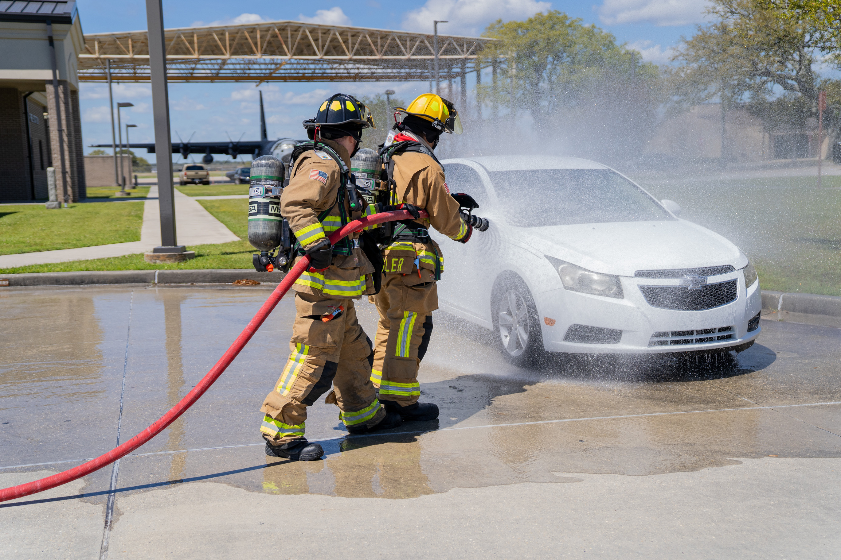 Keesler Fire Dept conducts fire drill > Keesler Air Force Base ...