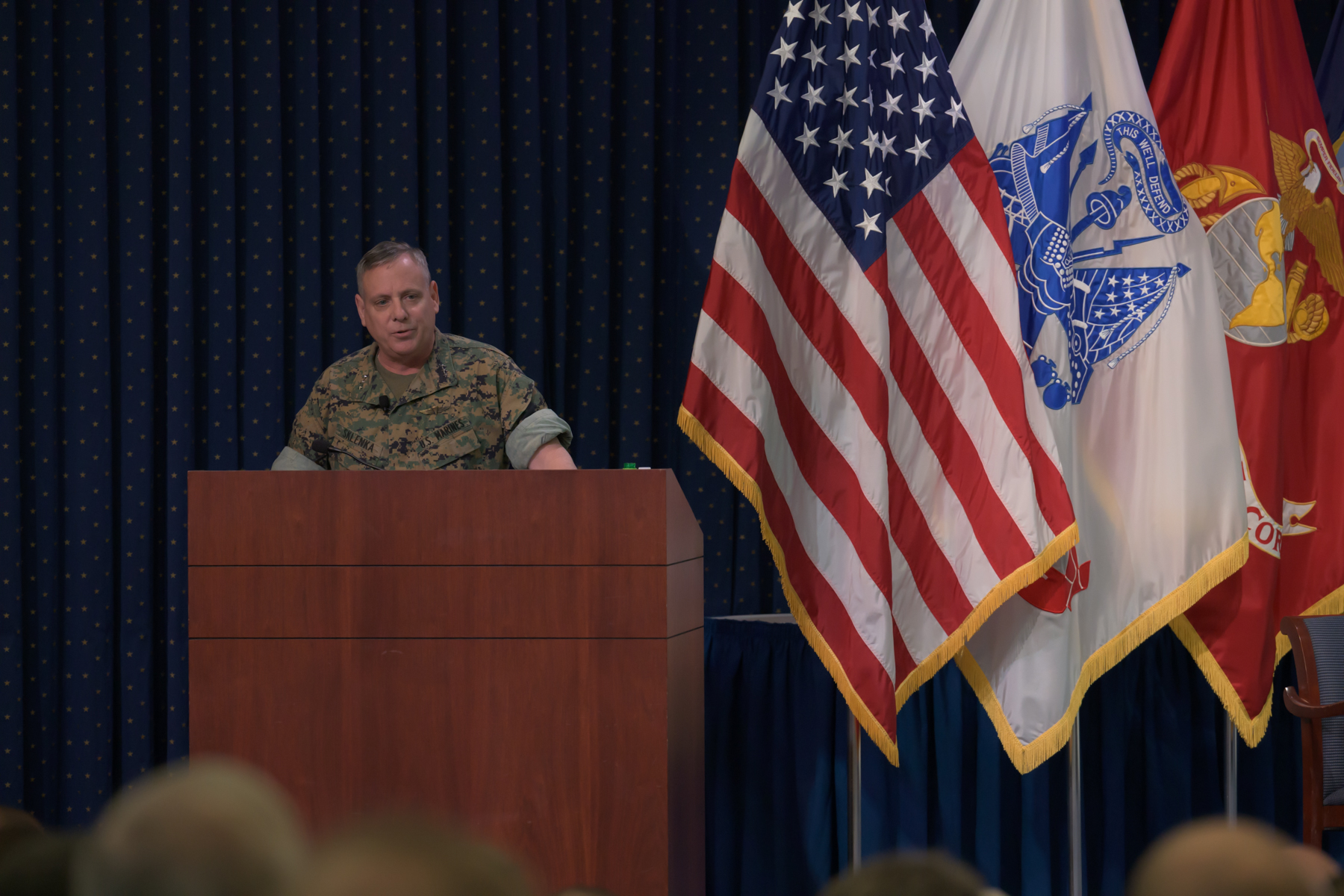 Marine Corps Deputy Commandant to logisticians: Deter, set the theater ...