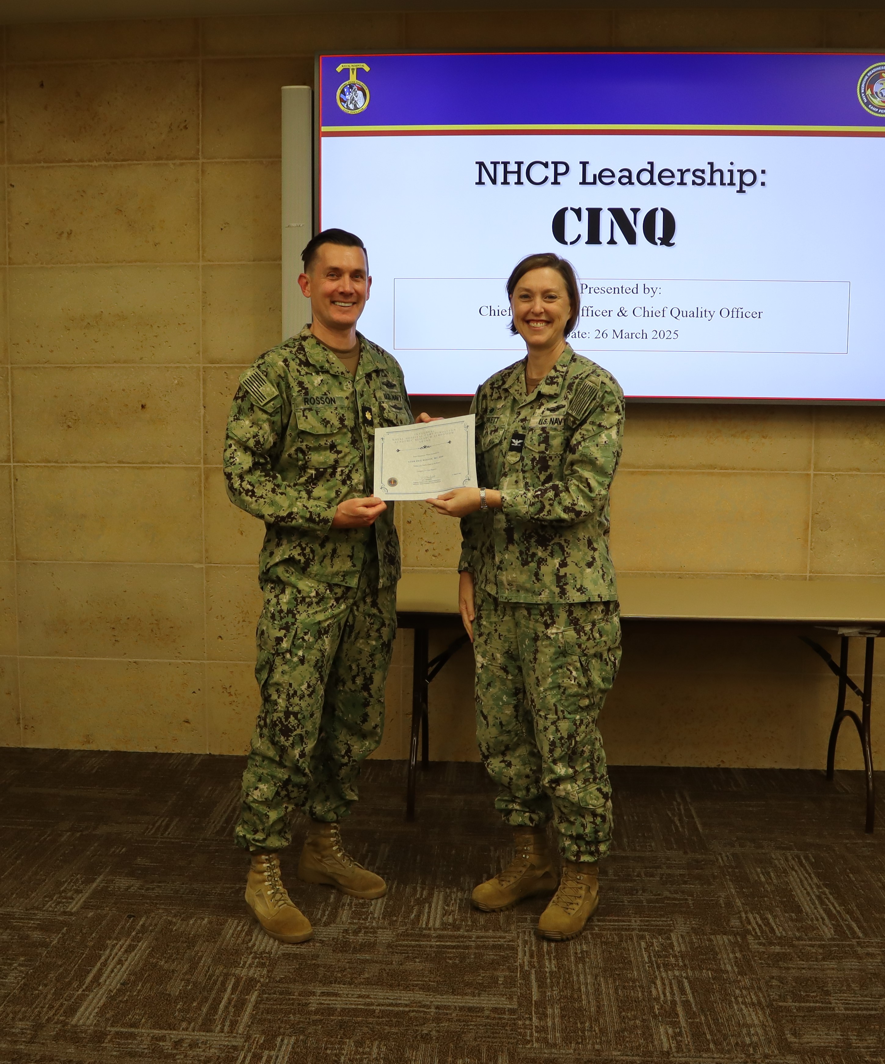 NMRTC Camp Pendleton holds inaugural Academic Research Symposium > Navy ...