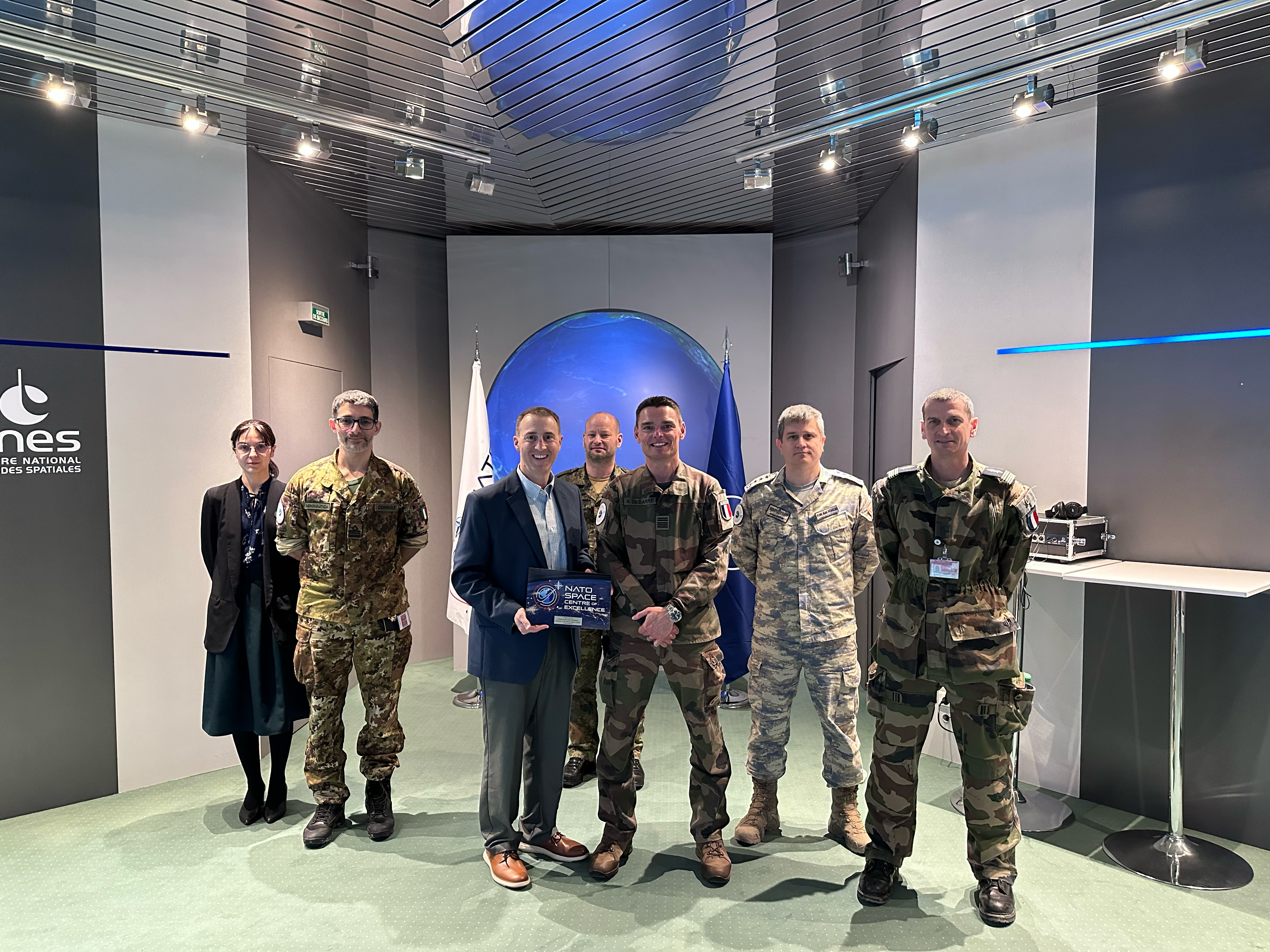 STARCOM Deputy Commander strengthens space training partnerships in ...