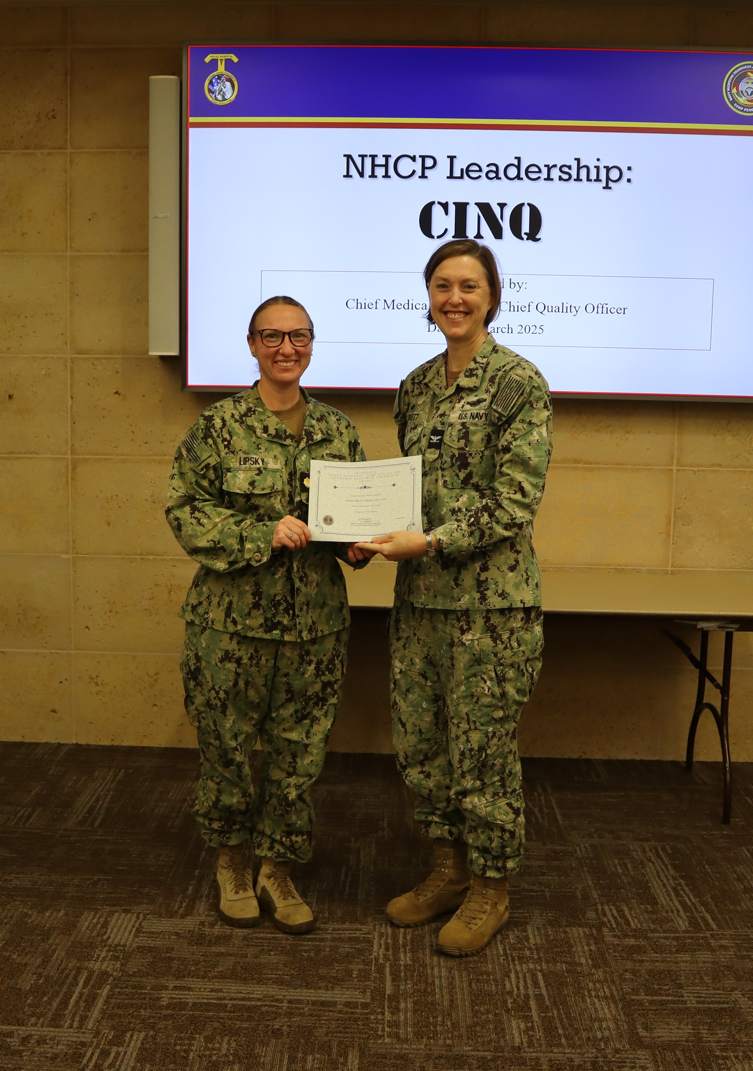 NMRTC Camp Pendleton holds inaugural Academic Research Symposium ...