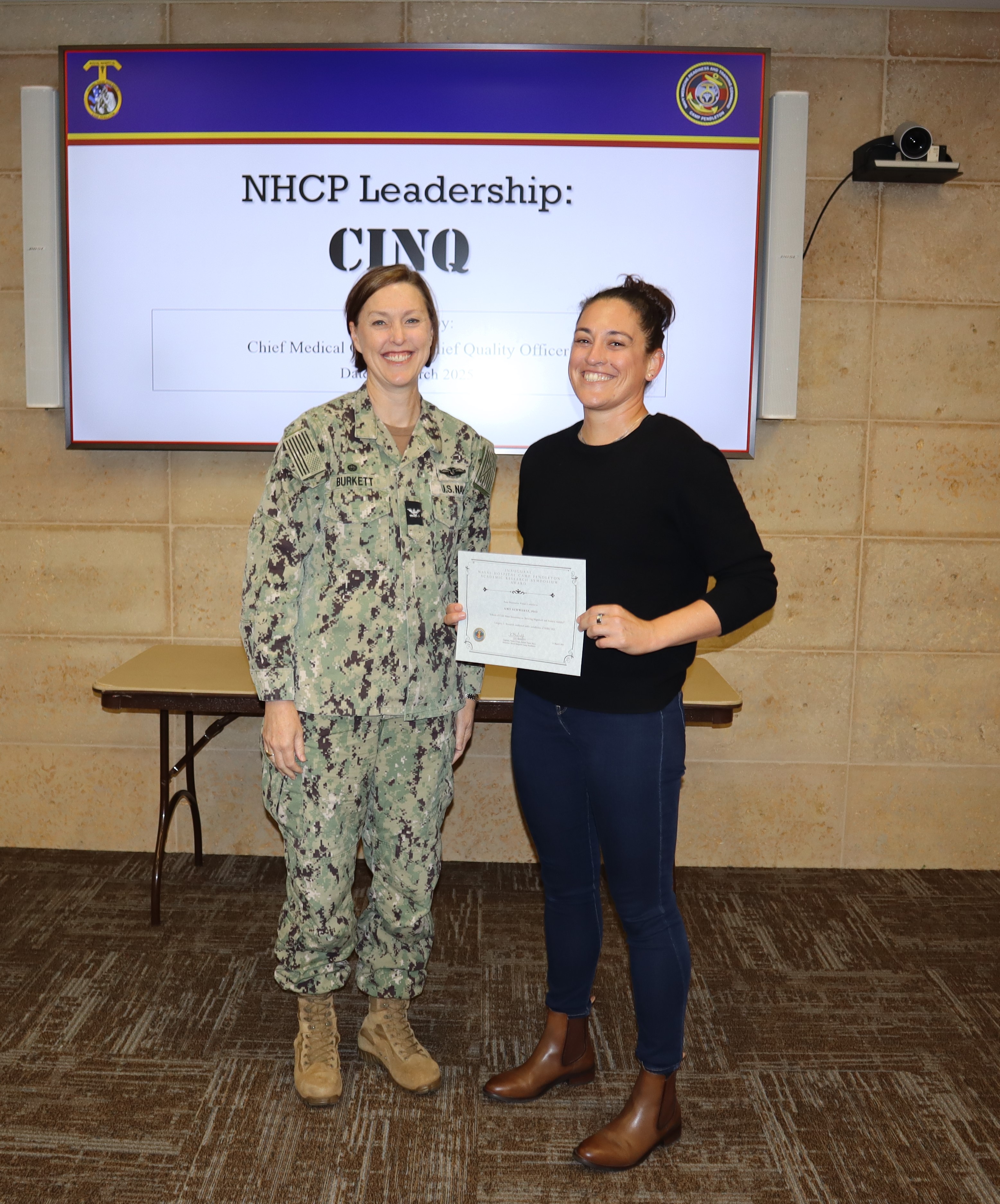 NMRTC Camp Pendleton holds inaugural Academic Research Symposium ...