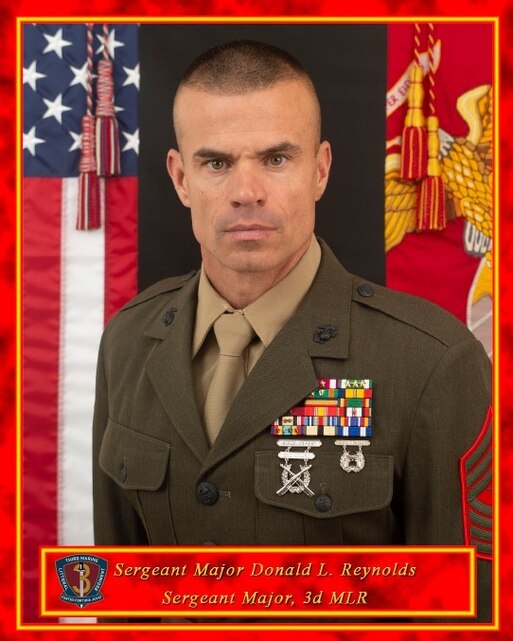 Sergeant Major Donald L. Reynolds > 3d Marine Littoral Regiment > Biography
