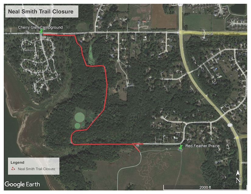Temporary Closure of Neal Smith Trail at Saylorville Lake > Rock Island ...