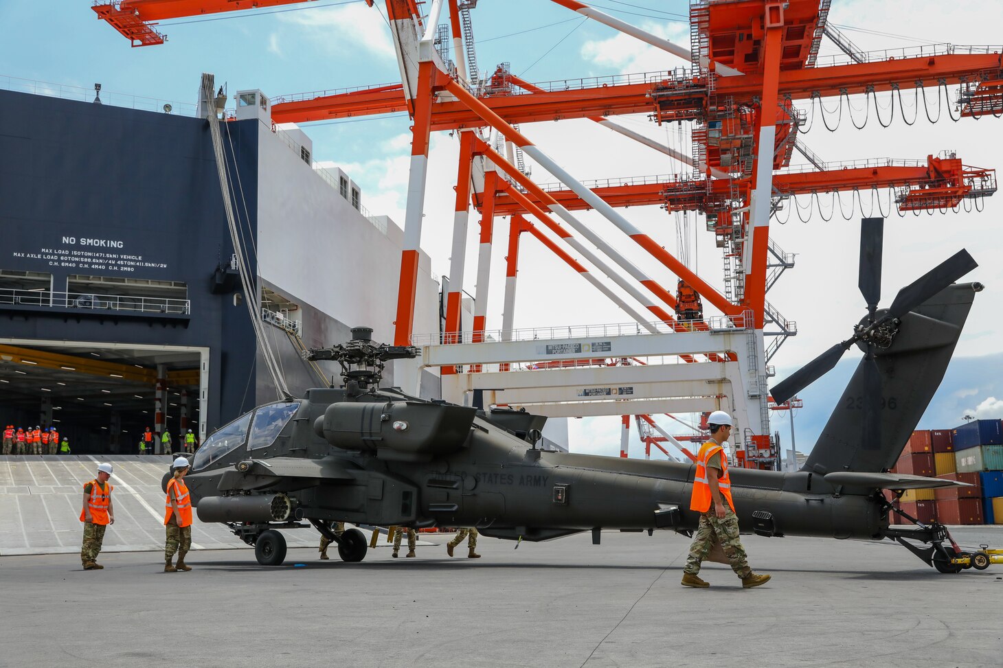 U.S. Army Soldiers Conduct Port Operations, Enabling Readiness > U.S ...