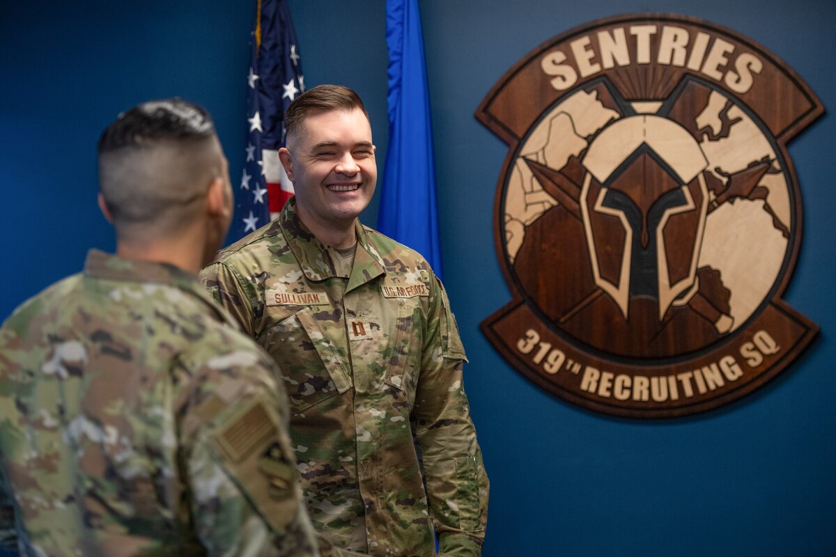 What it Means to Lead Recruiters: Capt Tyler Sullivan > Hanscom Air ...
