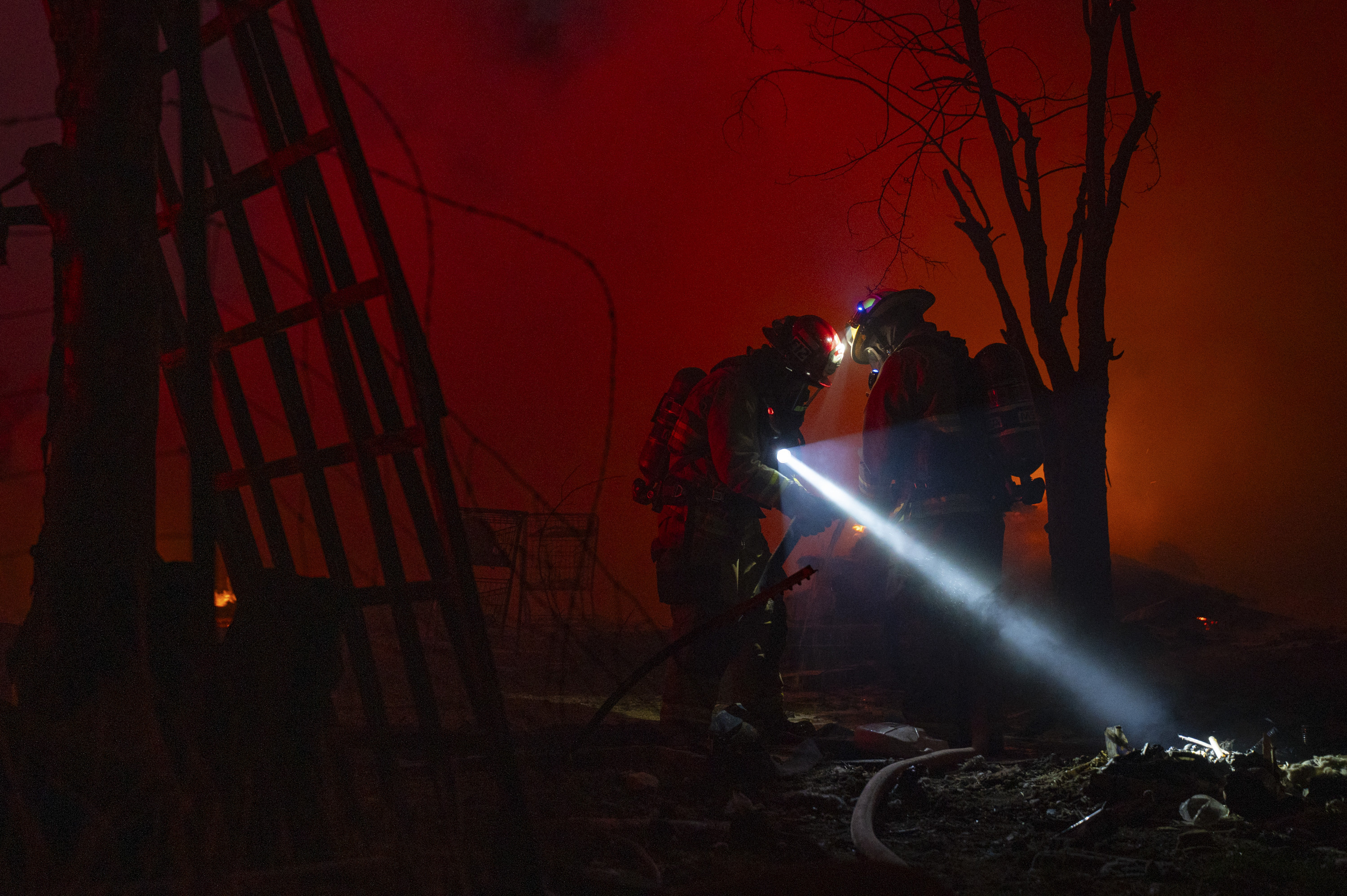 Edwards AFB firefighters respond to off-base structure fire > Edwards ...