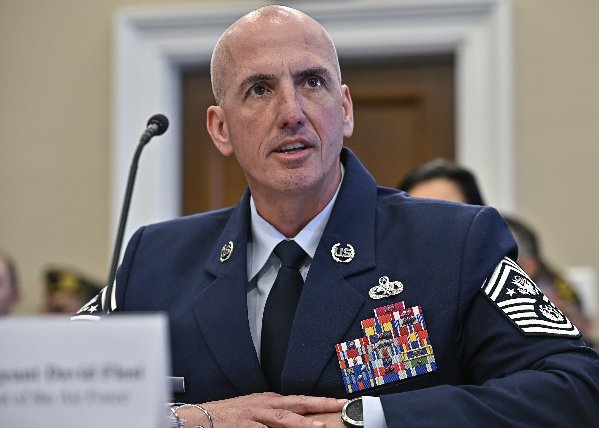 Top enlisted USSF, USAF leaders testify to Congress on military member ...
