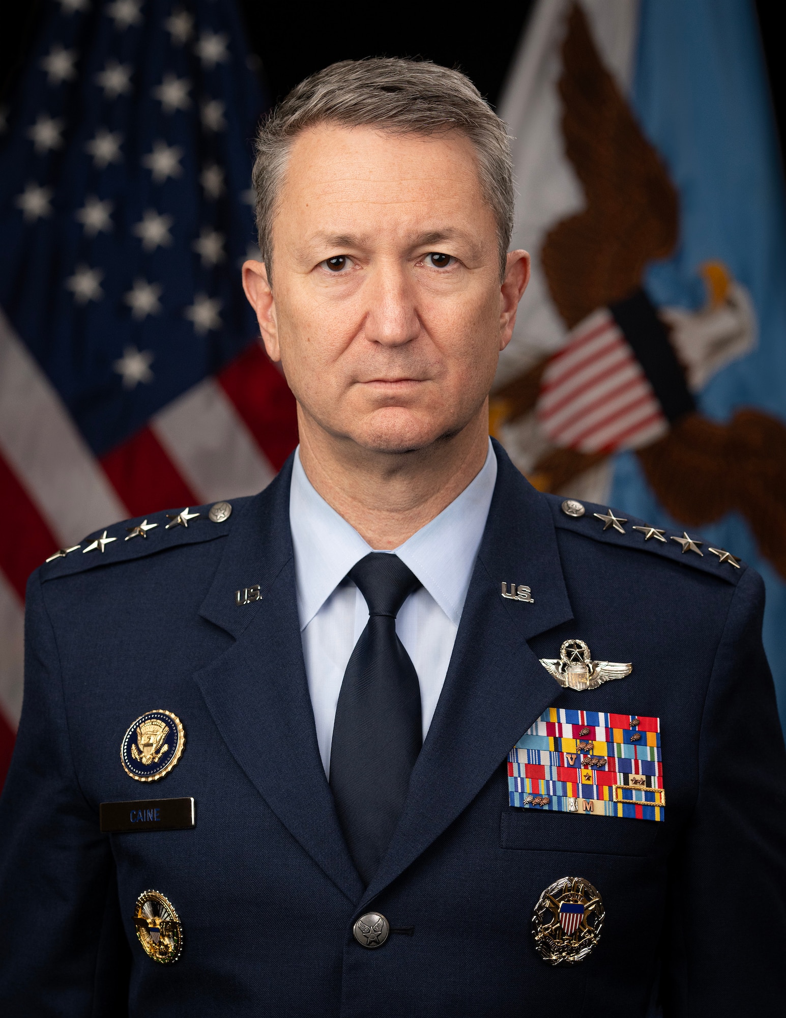 JOHN D. CAINE > Air Force > Biography Display