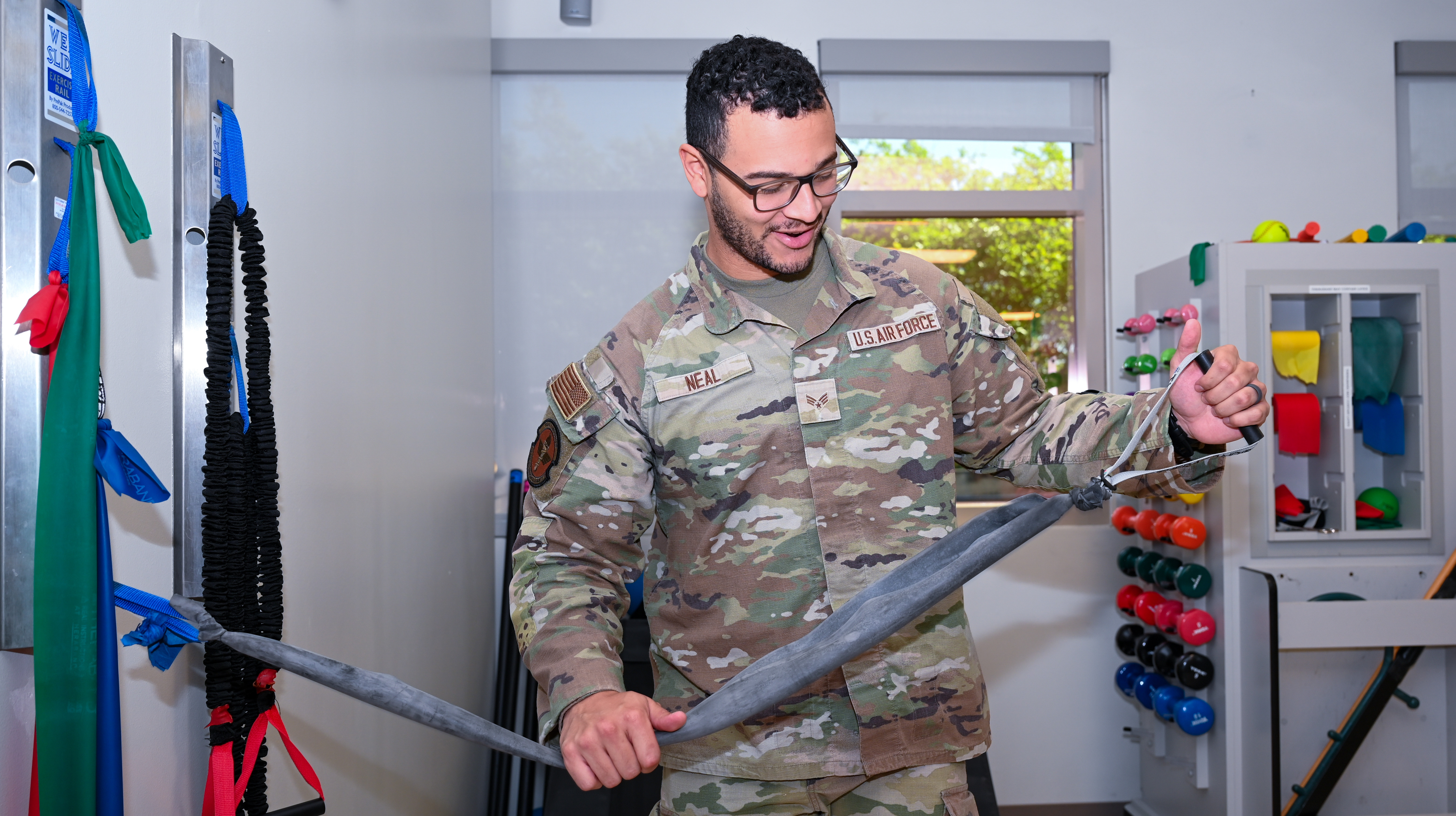 Healing the Force: physical medicine technician aids in Airmen recovery ...