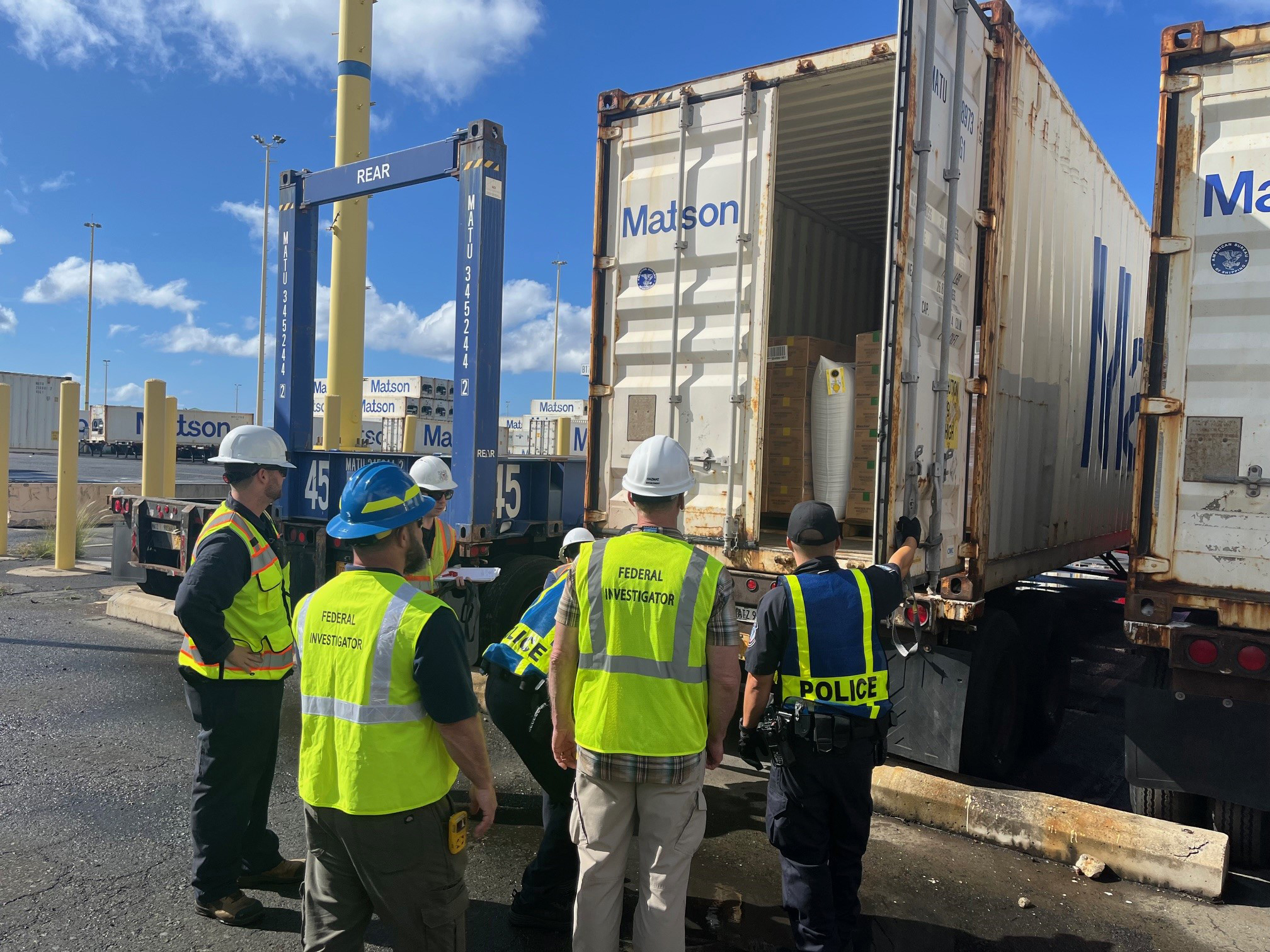 Coast Guard leads multi-agency security operation at Port of Honolulu ...