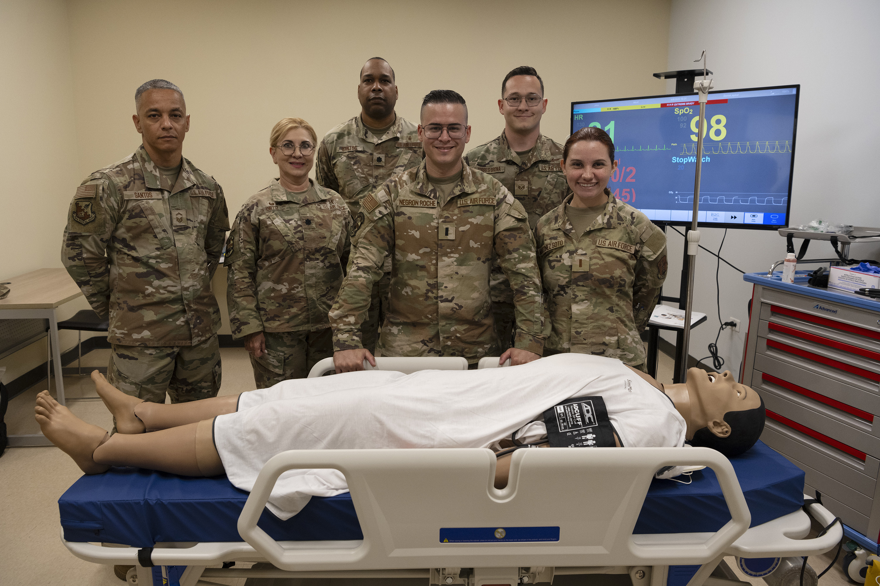 Puerto Rico Air National Guard Introduces Trauma Training Simulator Lab ...