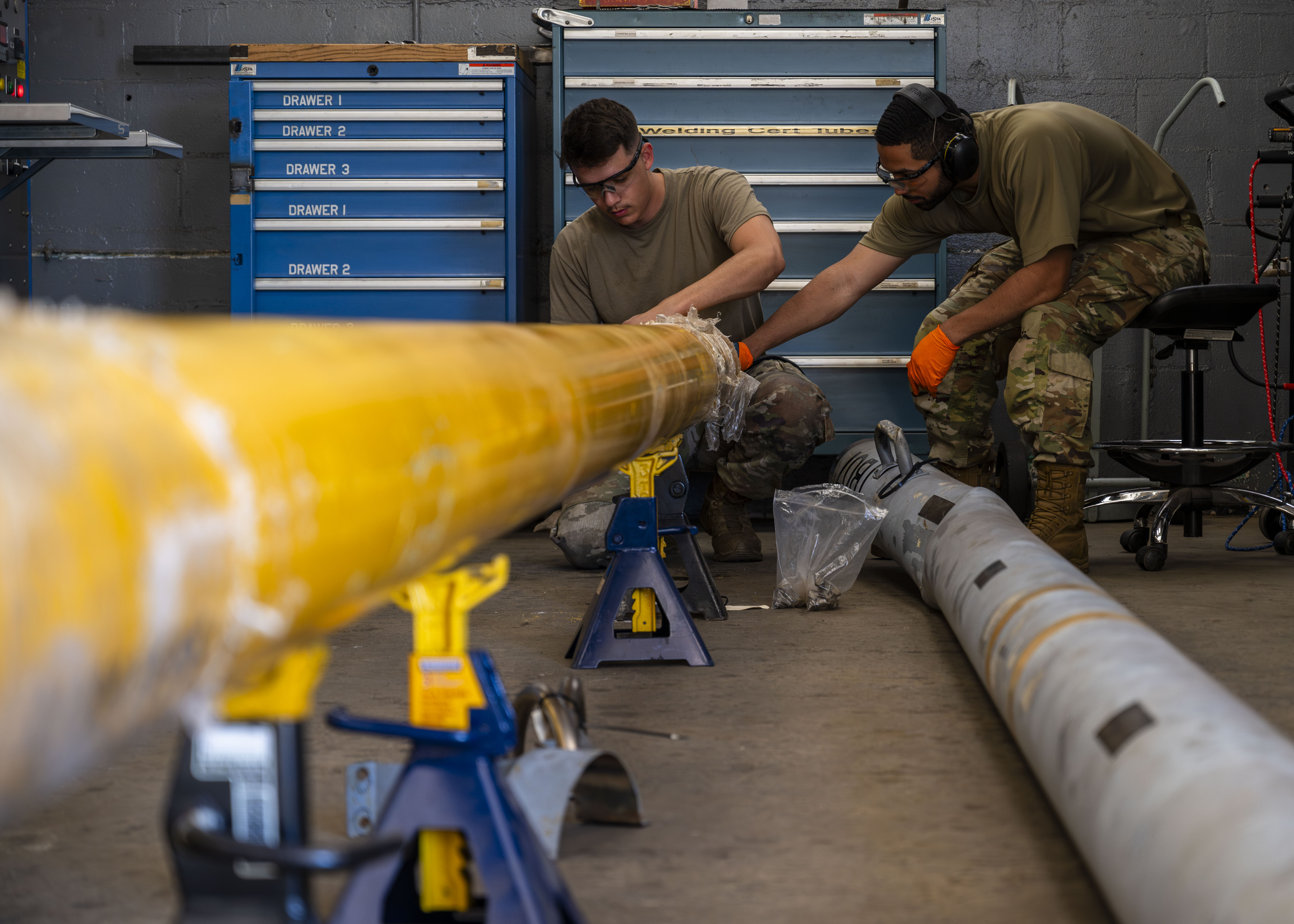 6th MXS aircraft metals technology