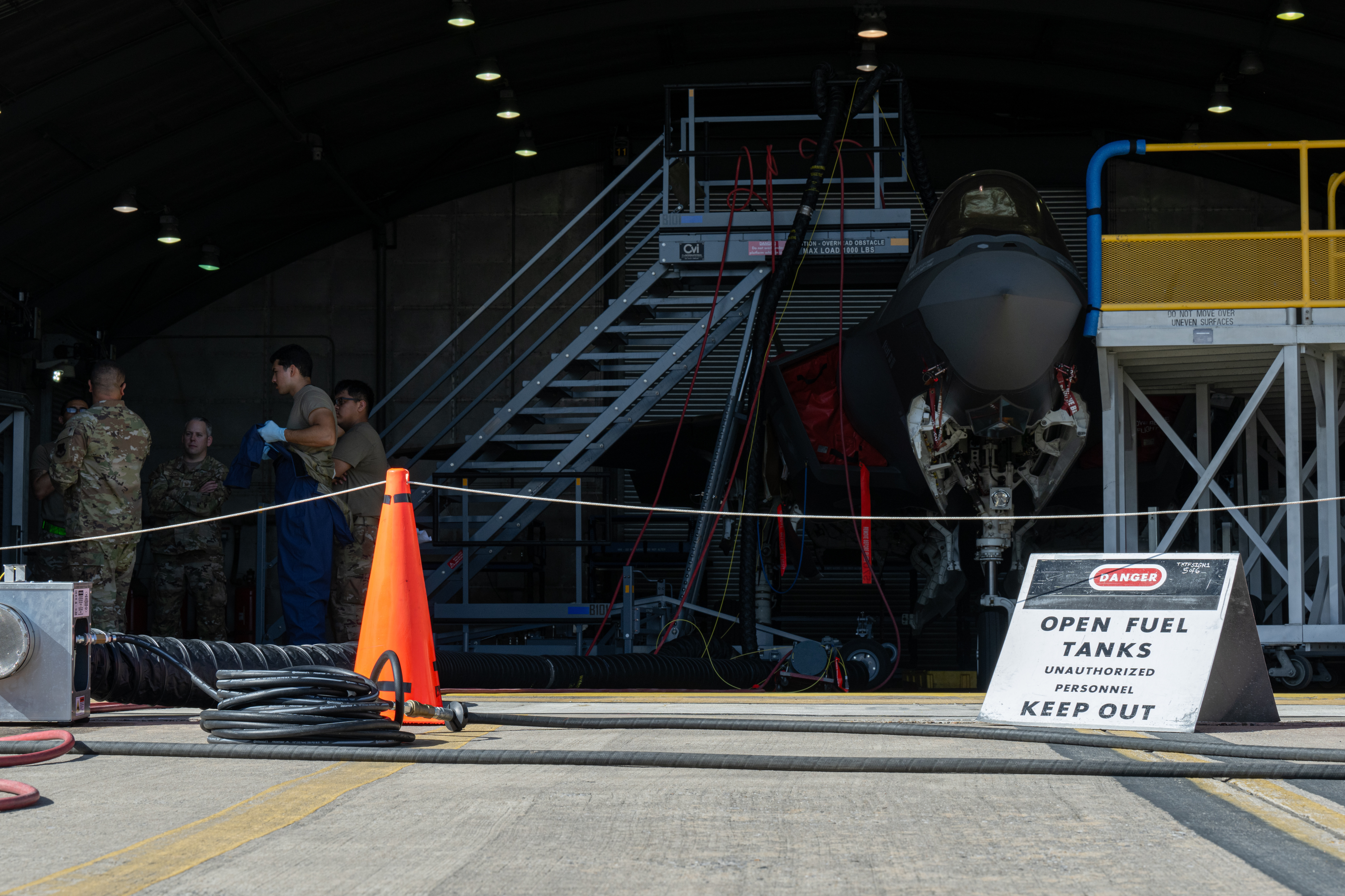 325th MXS conducts annual confined space extraction exercise > Tyndall ...