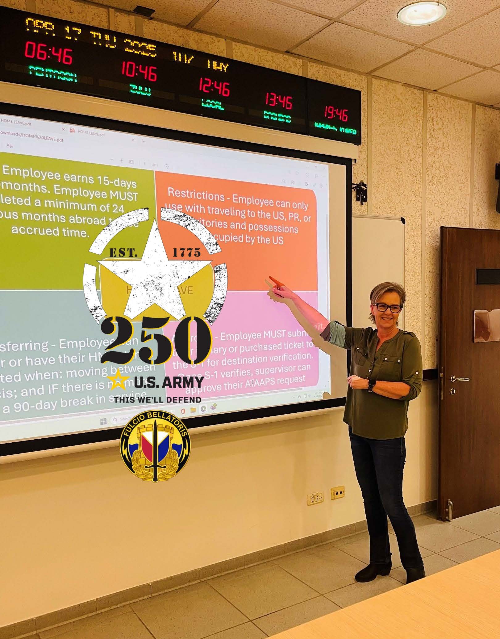 LRC Italy S-1 who built a career on service before self, proud to be a ...