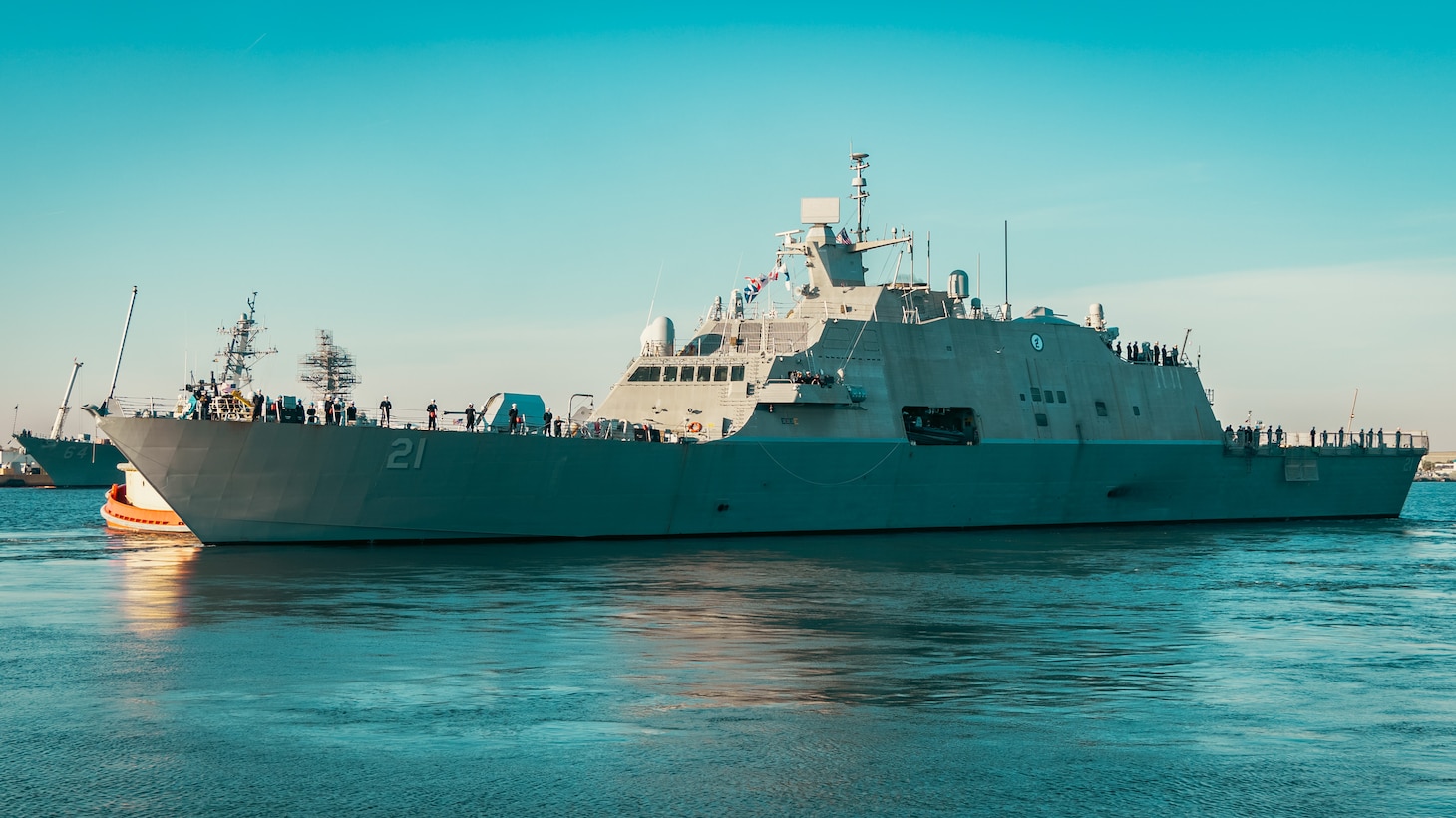 USS Minneapolis-Saint Paul (LCS 21) Returns to Mayport Following Maiden ...