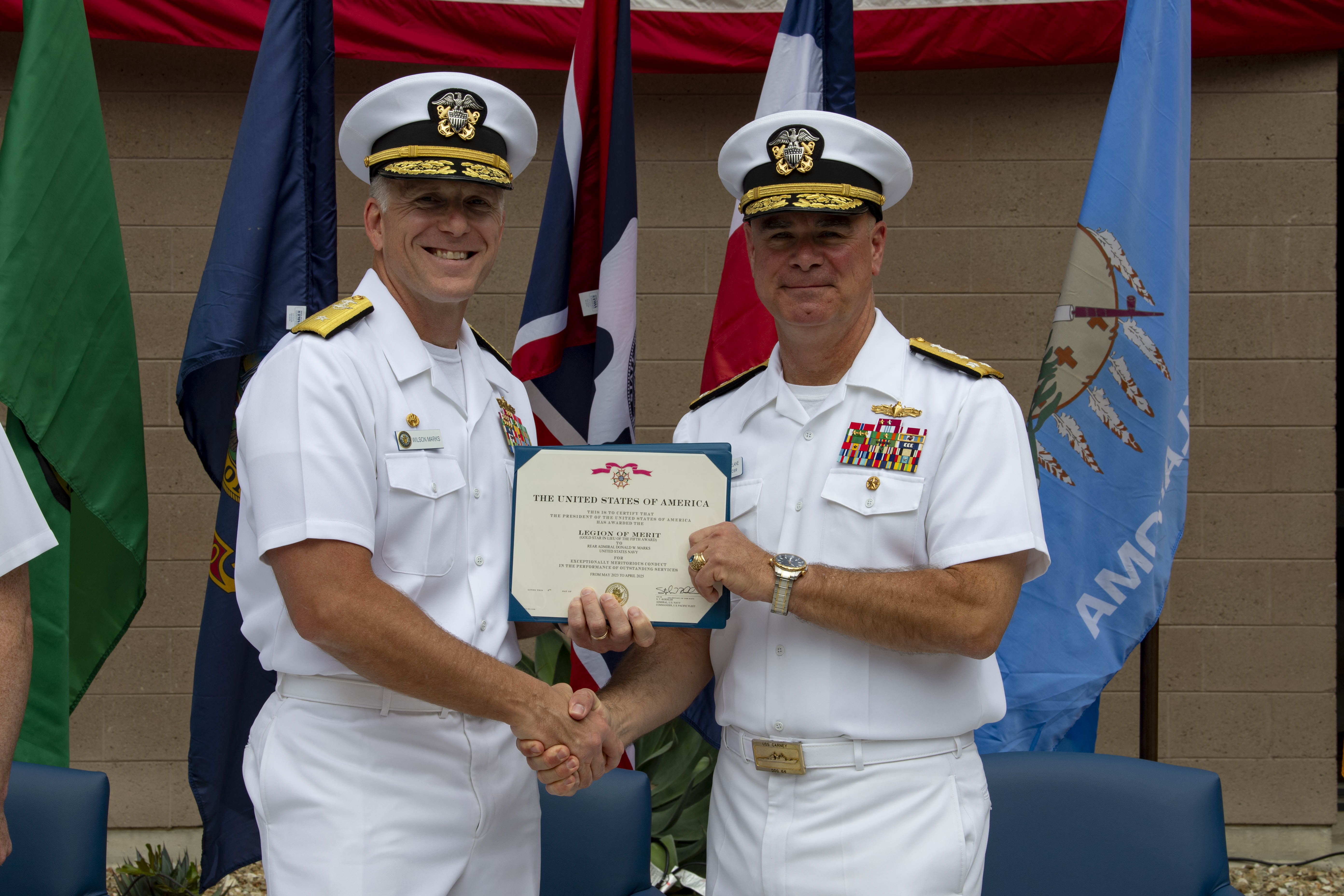 Naval Surface and Mine Warfighting Development Center Holds Change of Command Ceremony > United ...