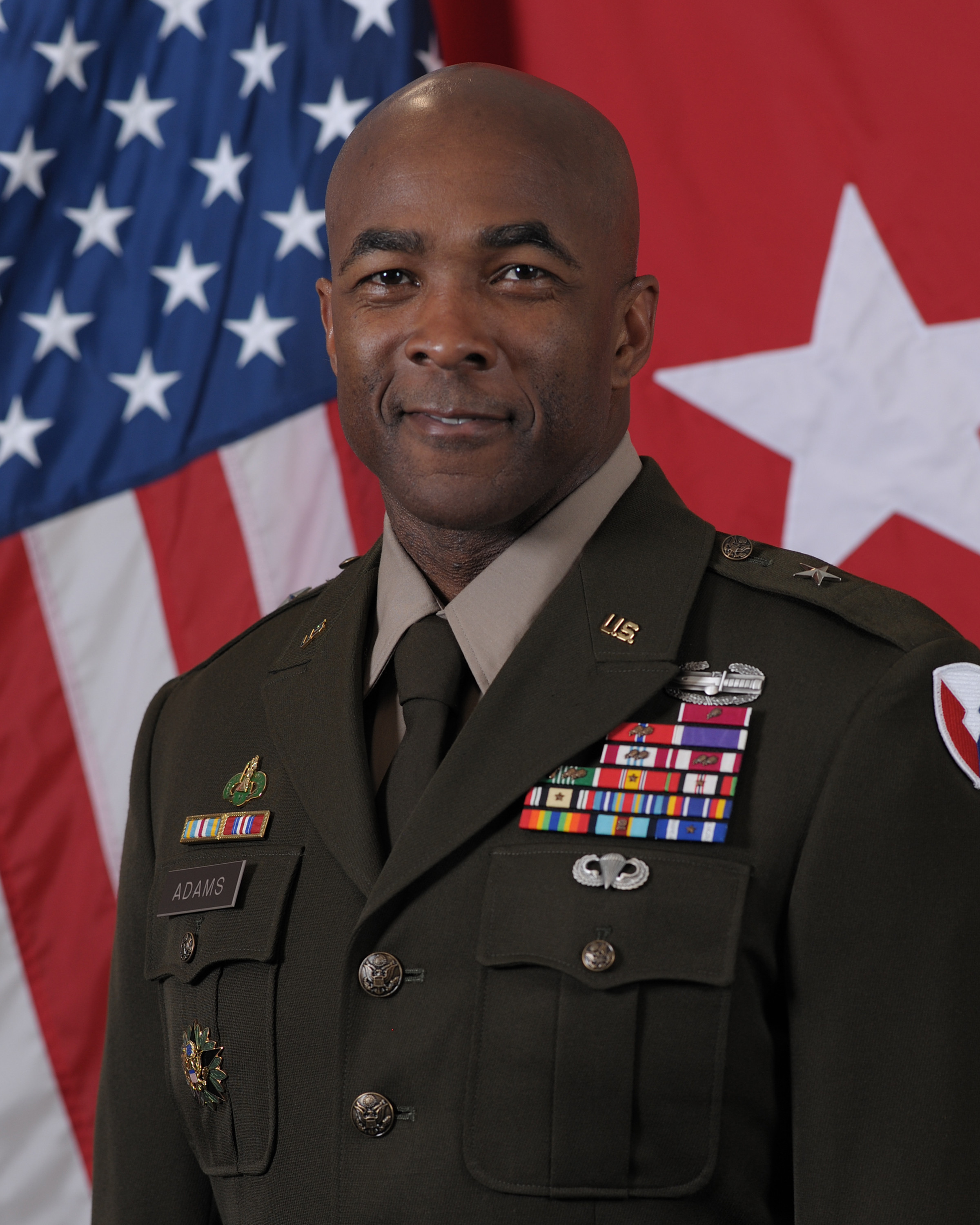 MICC commander pins general officer rank