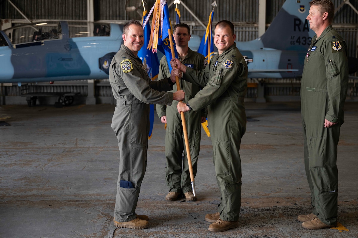 Lt. Col. Brakora Assumes Command of 12th Operations Support Squadron ...