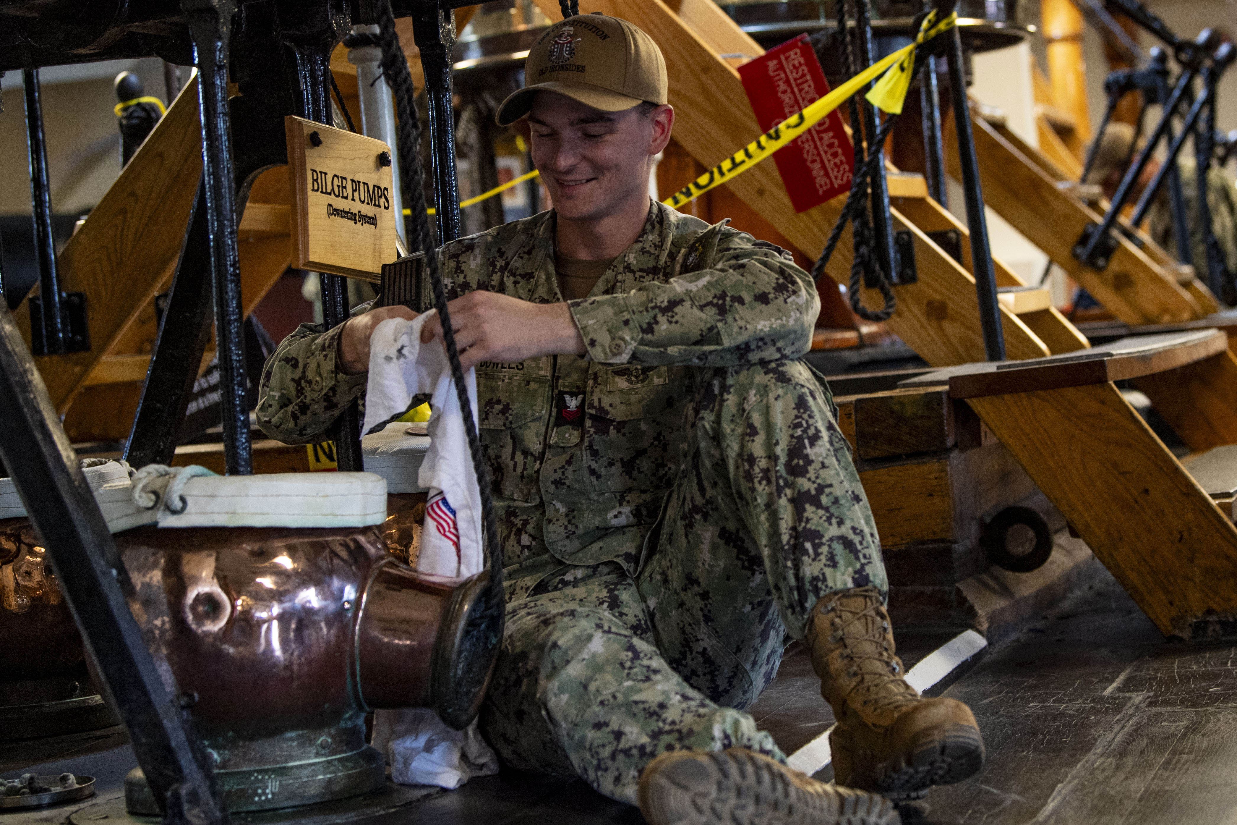 Aboard the USS Constitution: Chief Petty Officer Heritage Weeks > U.S ...