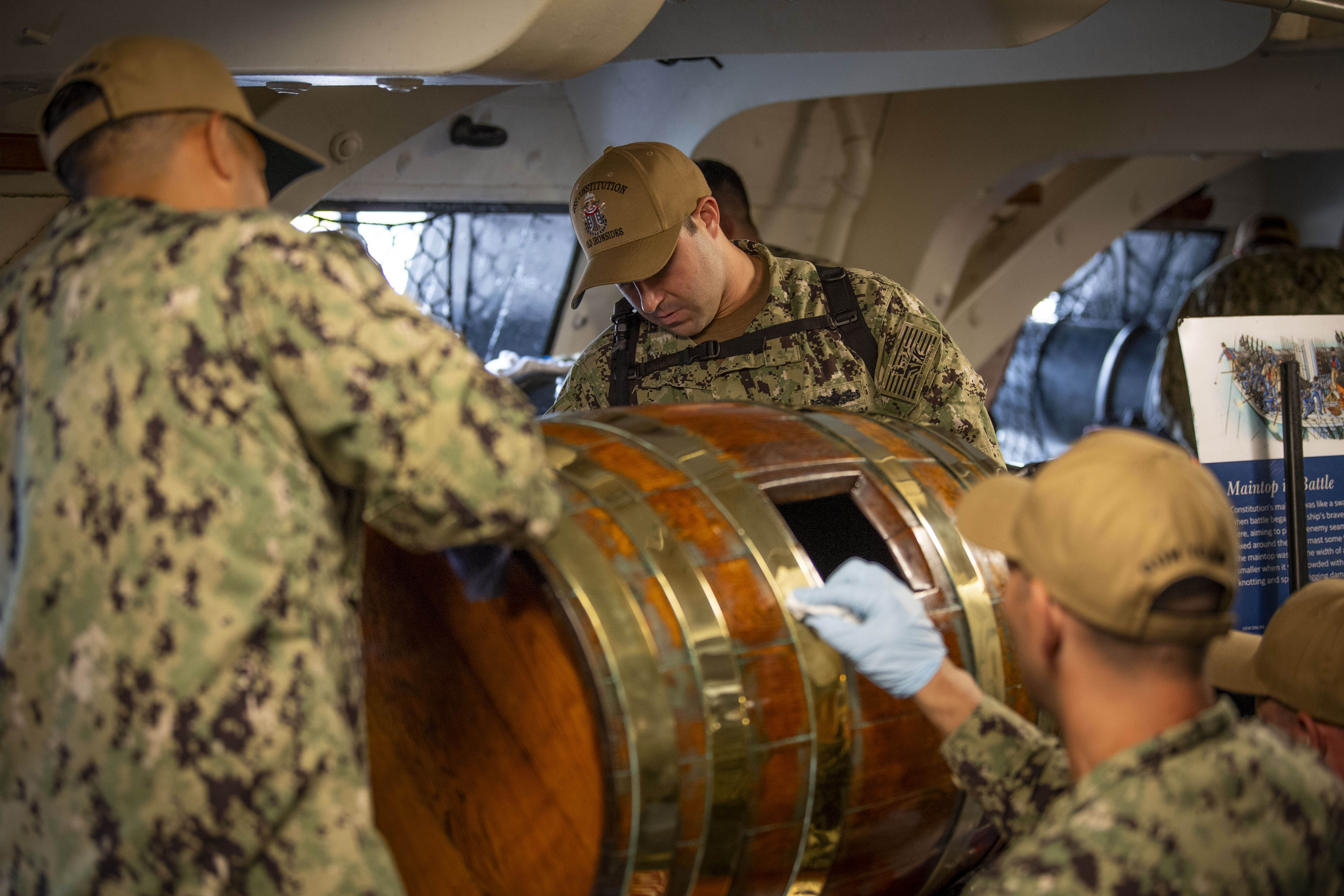 Aboard the USS Constitution: Chief Petty Officer Heritage Weeks > U.S ...
