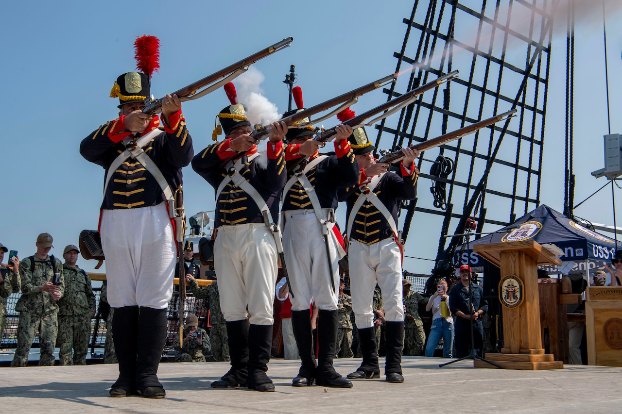 Aboard the USS Constitution: Chief Petty Officer Heritage Weeks > U.S ...