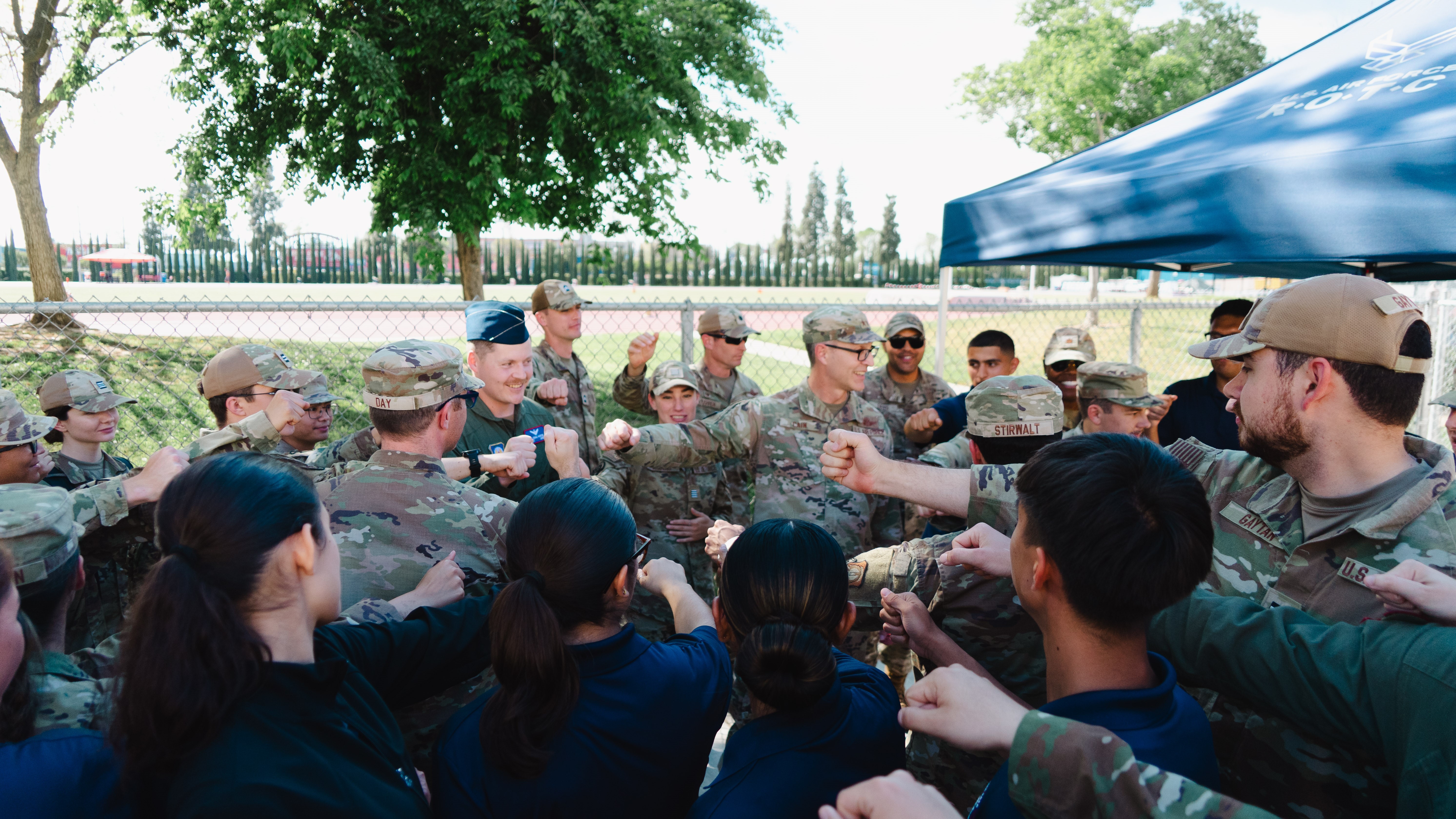 Investing in the Future: Maj. Gen. Cain visits AFROTC cadets > Air ...