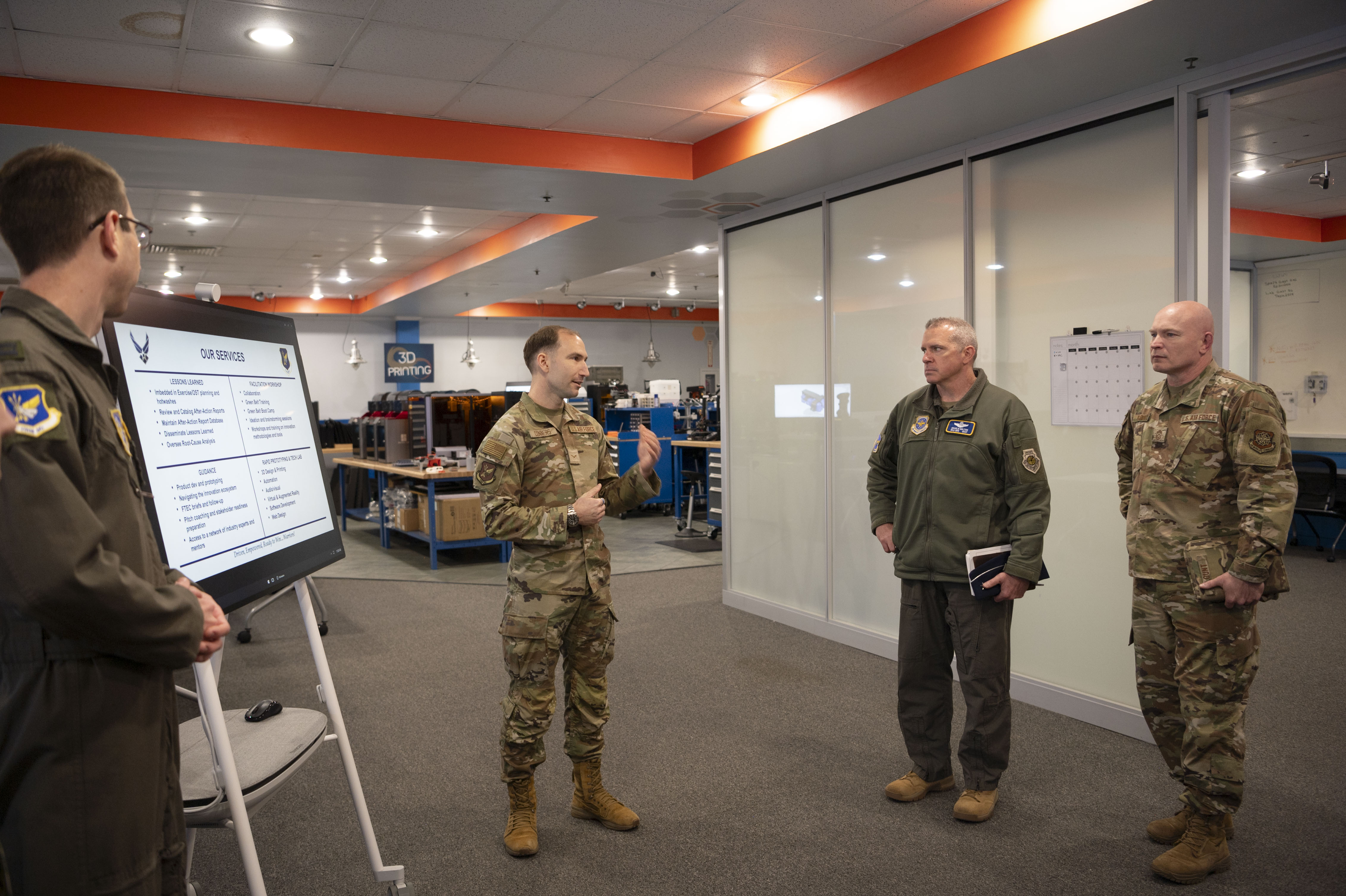 Maj. Gen. Charles D. Bolton visits 30th AMW, JB MDL