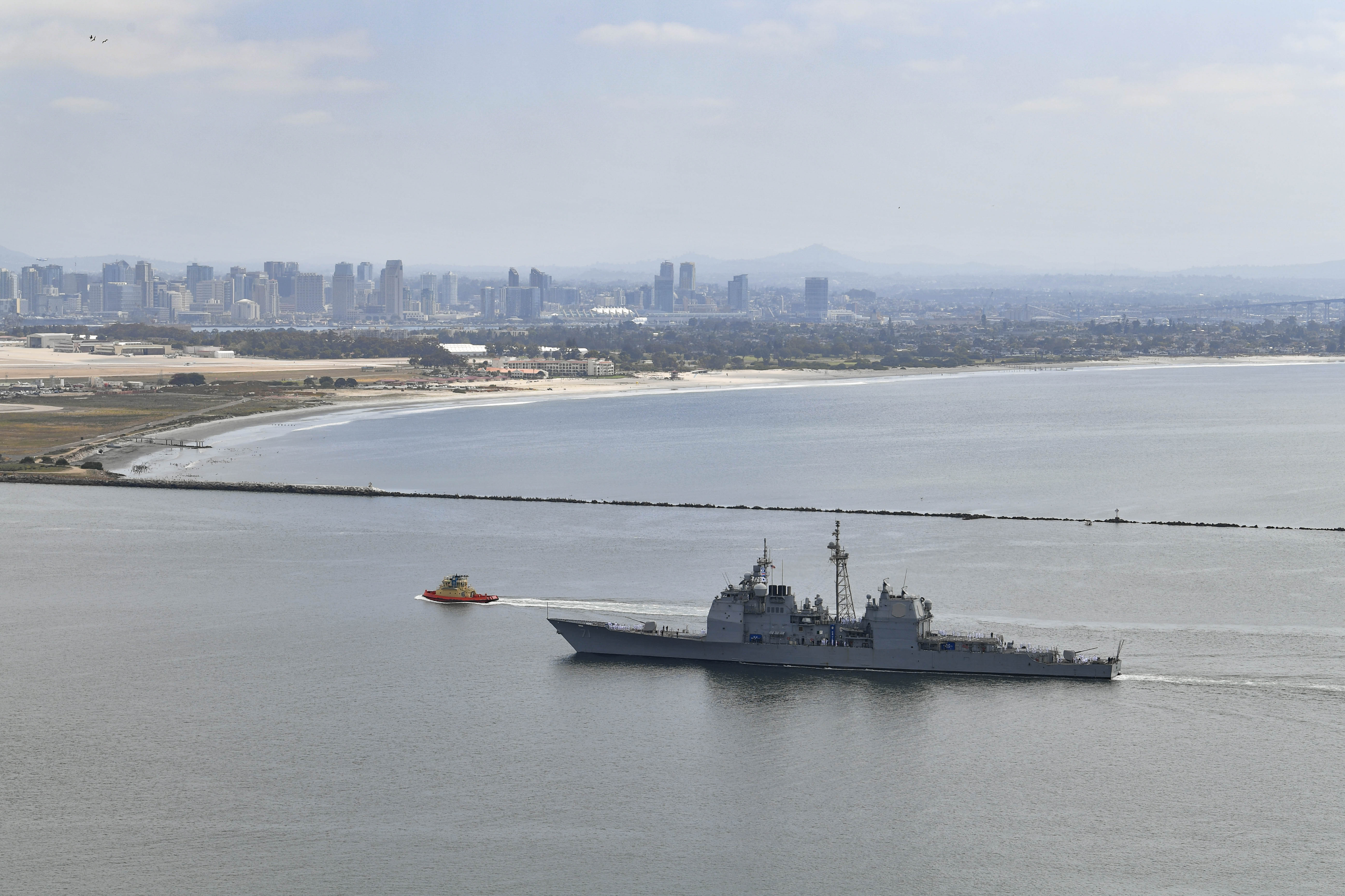 USS Cape St. George Arrives in San Diego after Modernization > United ...