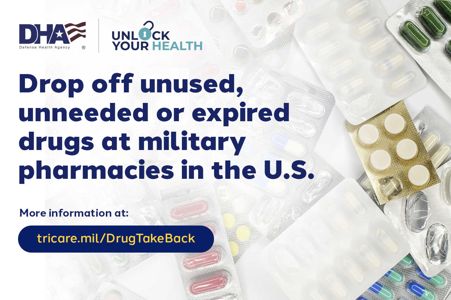 Safely Dispose of Unused Prescriptions on April 26, National Drug Take ...