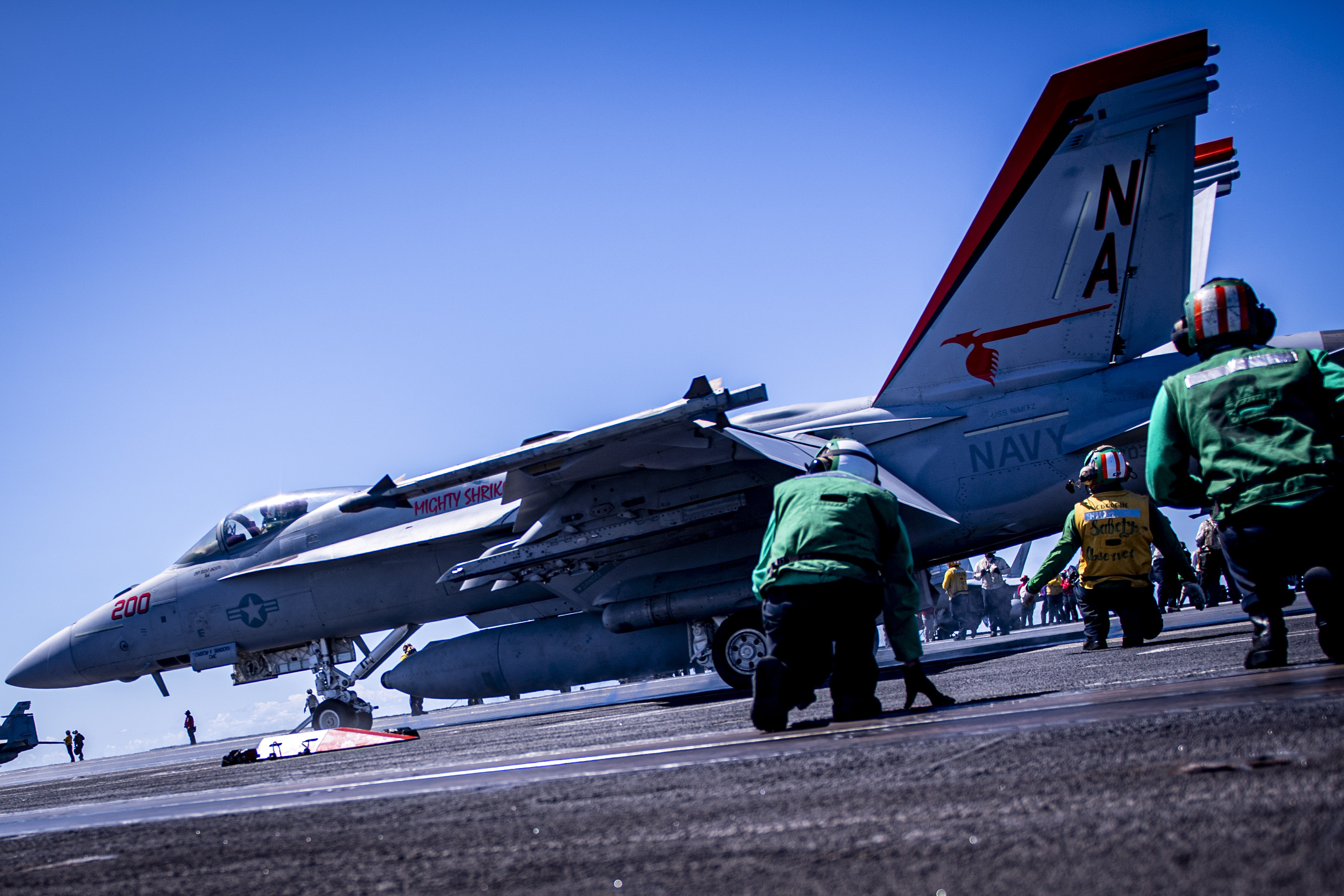Nimitz Carrier Strike Group Conducts Maritime Operations in the ...