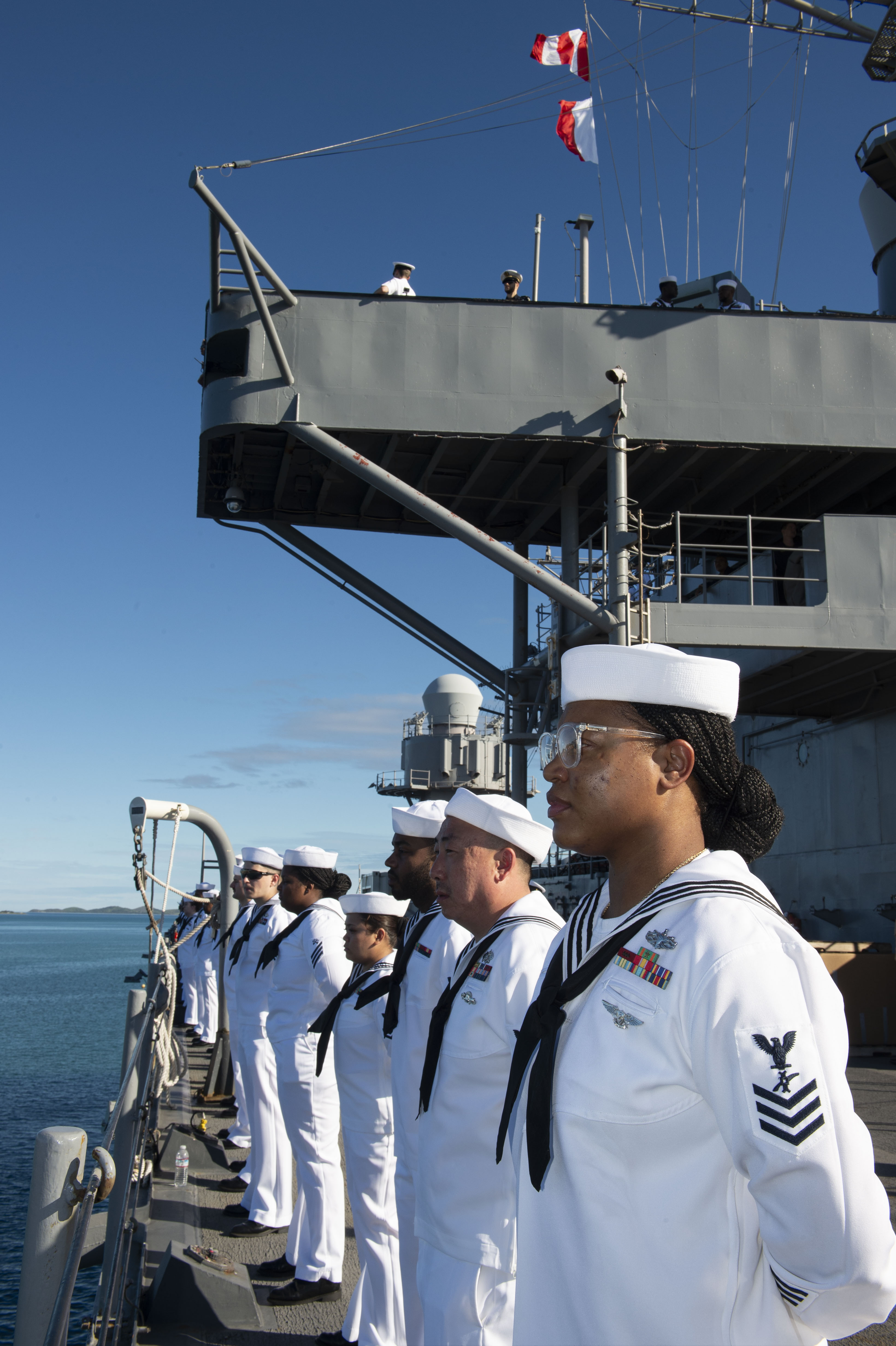 Blue Ridge Arrives in Nouméa, New Caledonia
