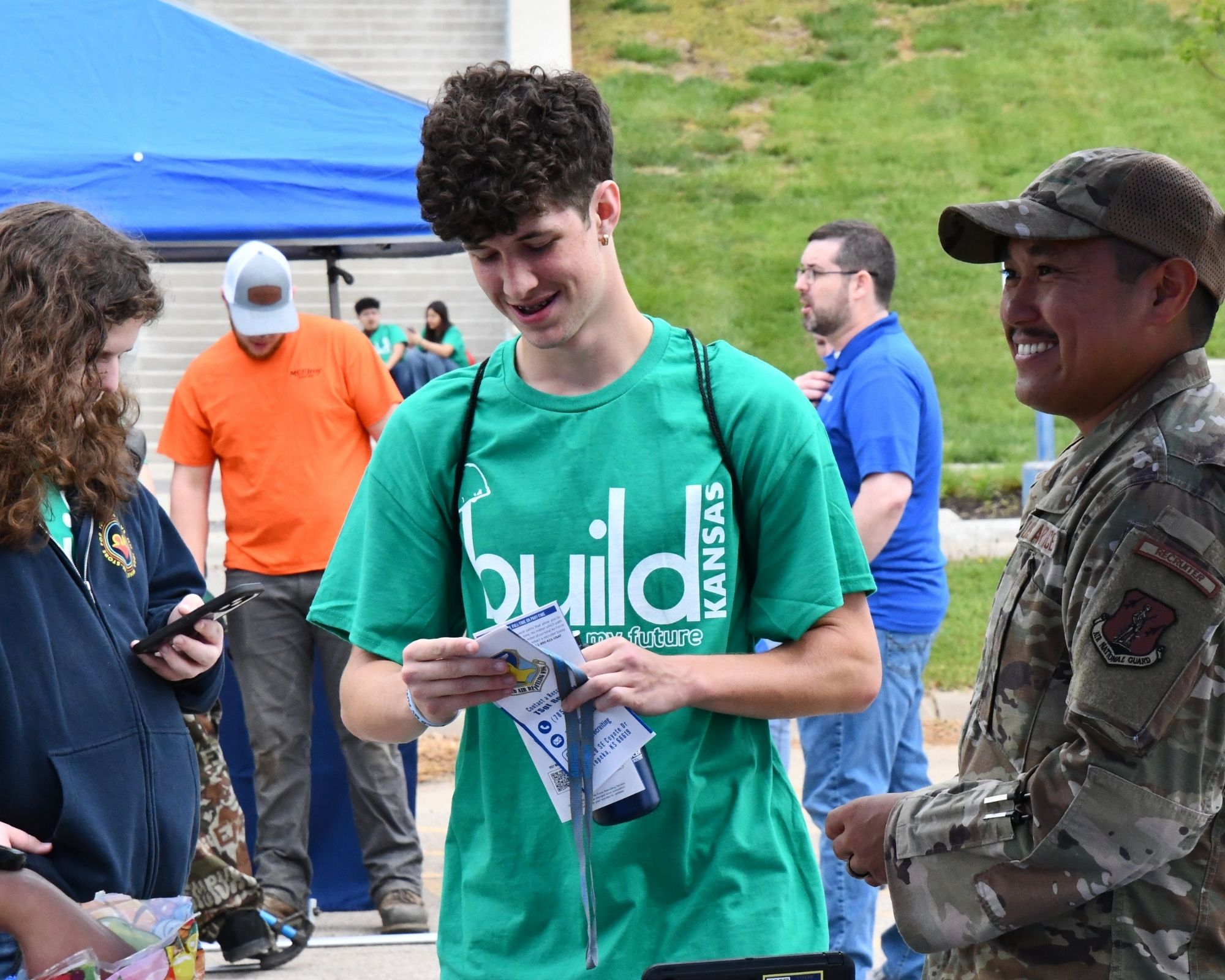 Double the Impact: 190th Recruiters & Airmen Represent at Build My Future and Coyote Day > 190th ...