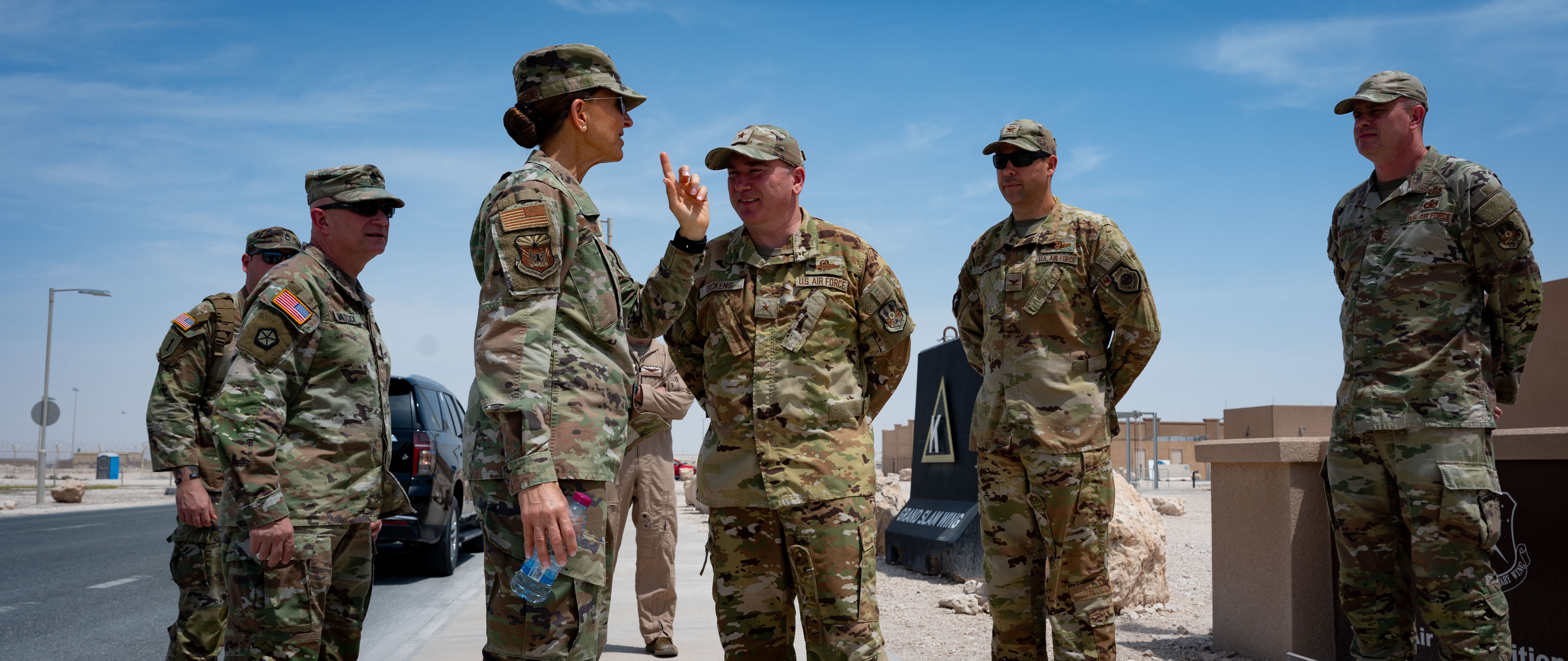 Arizona adjutant general visits the 379th > U.S. Air Forces Central ...