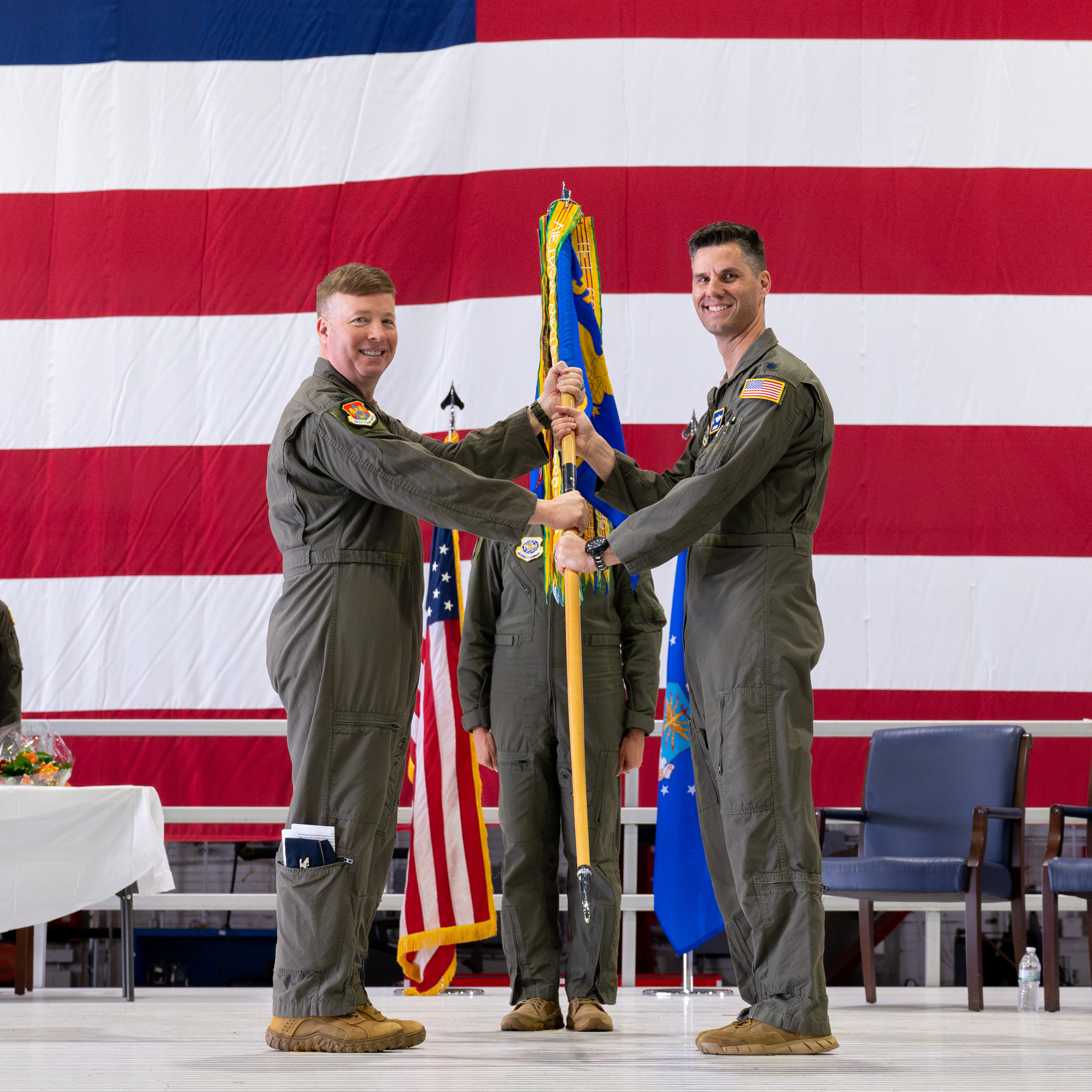 54th Airlift Squadron Change of Command Ceremony