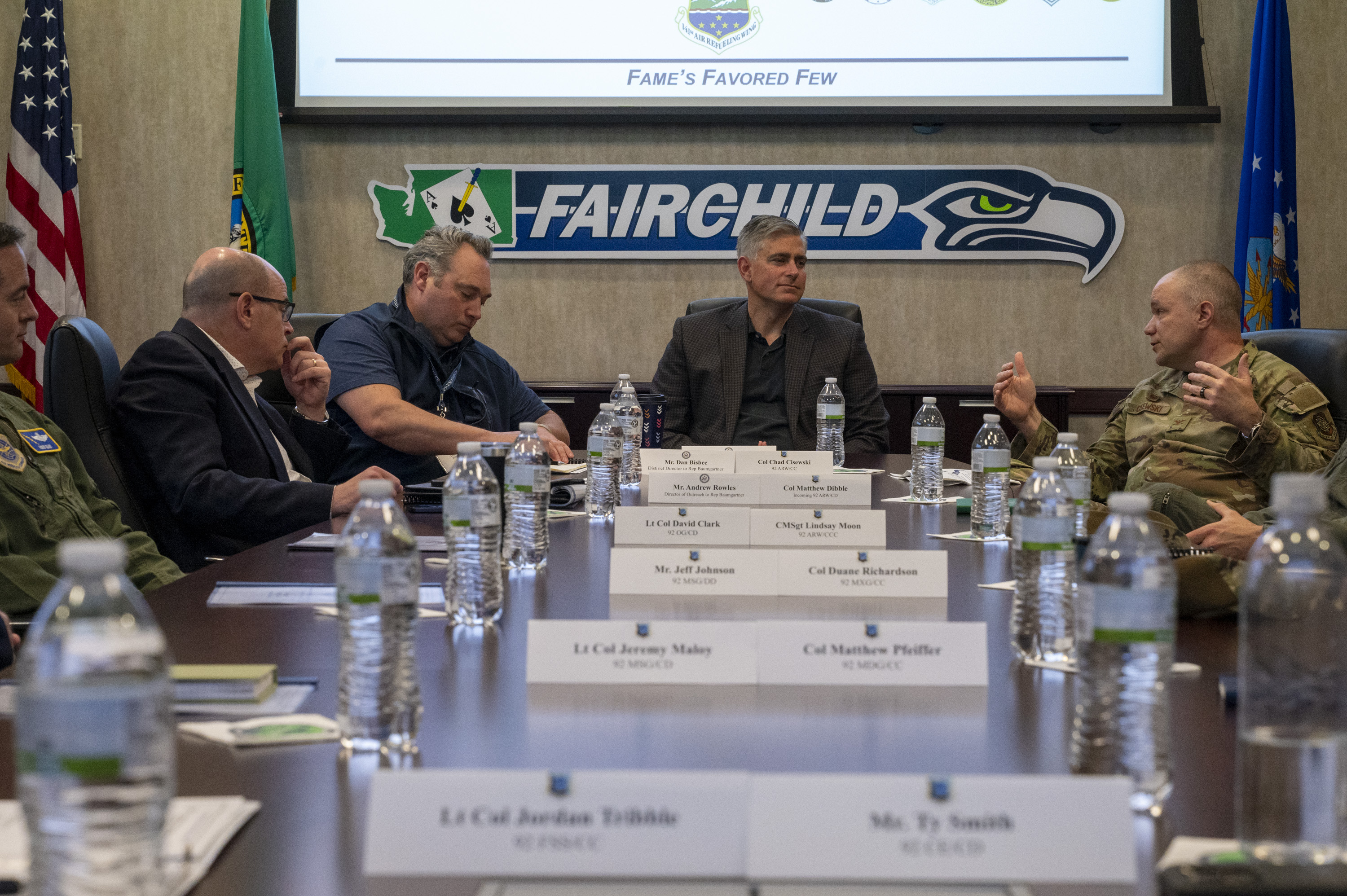 U.S. Rep Michael Baumgartner visits Fairchild AFB > Fairchild Air Force ...
