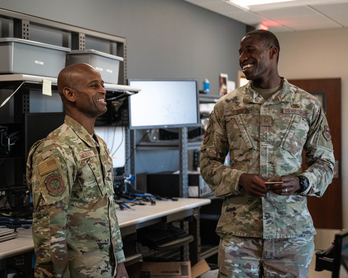Chief Master Sgt. Leray Smedley: Through It All, He Serves All > Luke ...