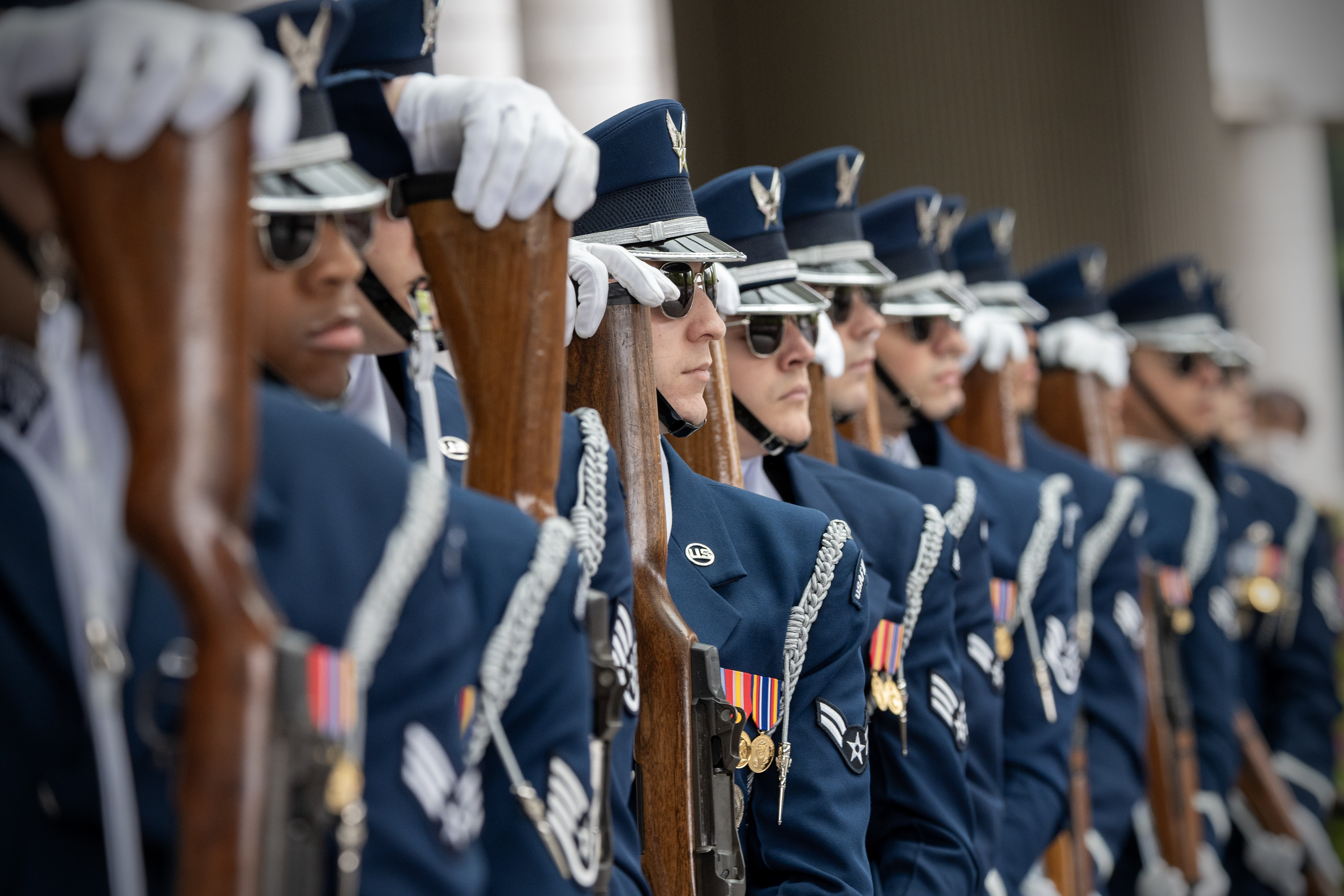 Honor Meets Honor: U.S. Air Force Drill Team Visits JGSDF Special Guard