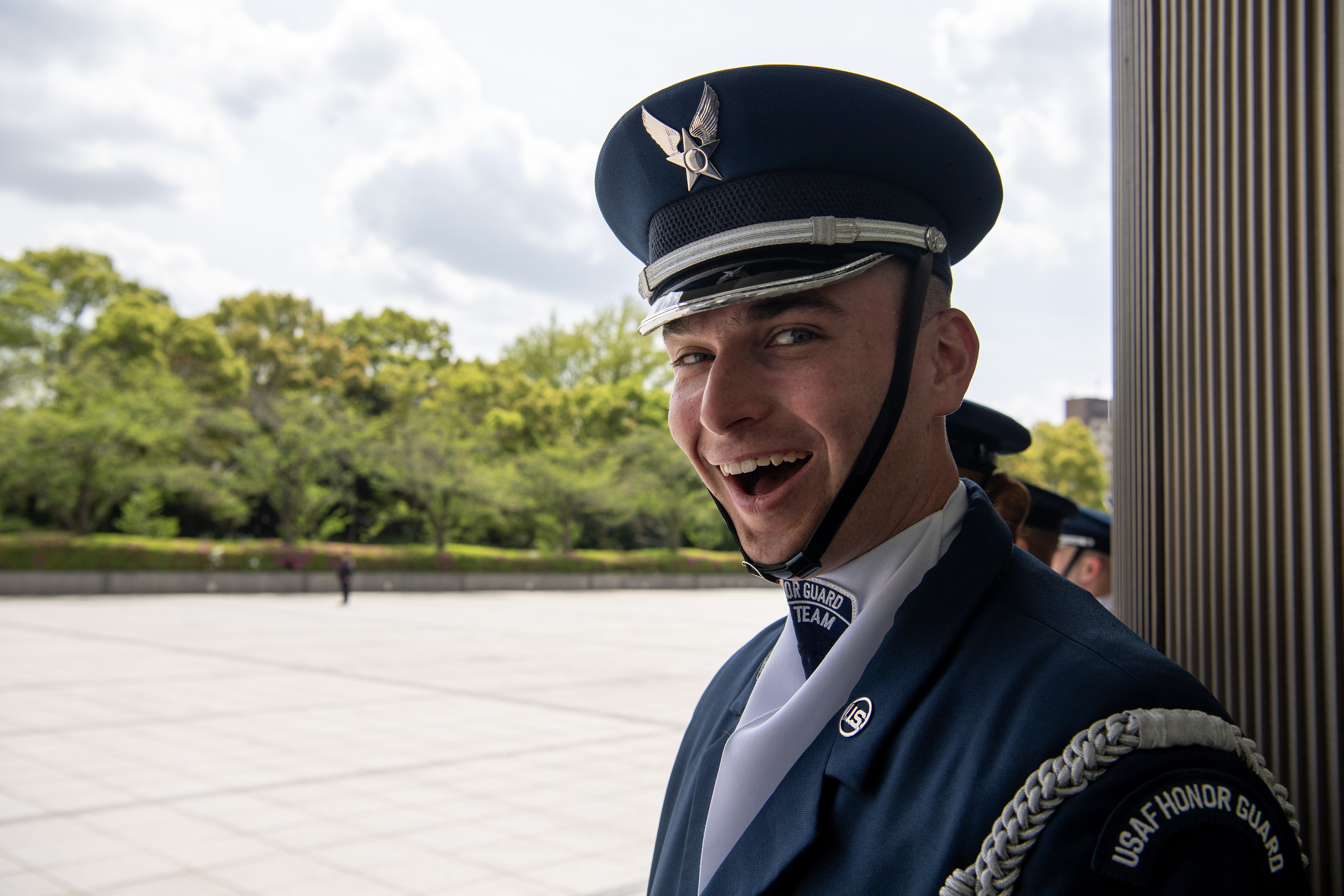 Honor Meets Honor: U.S. Air Force Drill Team Visits JGSDF Special Guard